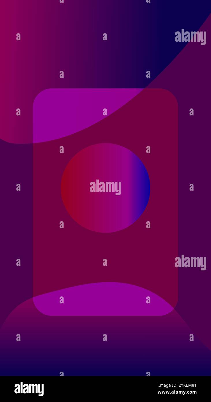 Abstract vertical background with shapes overlapping purple blue and red color Stock Vector ...
