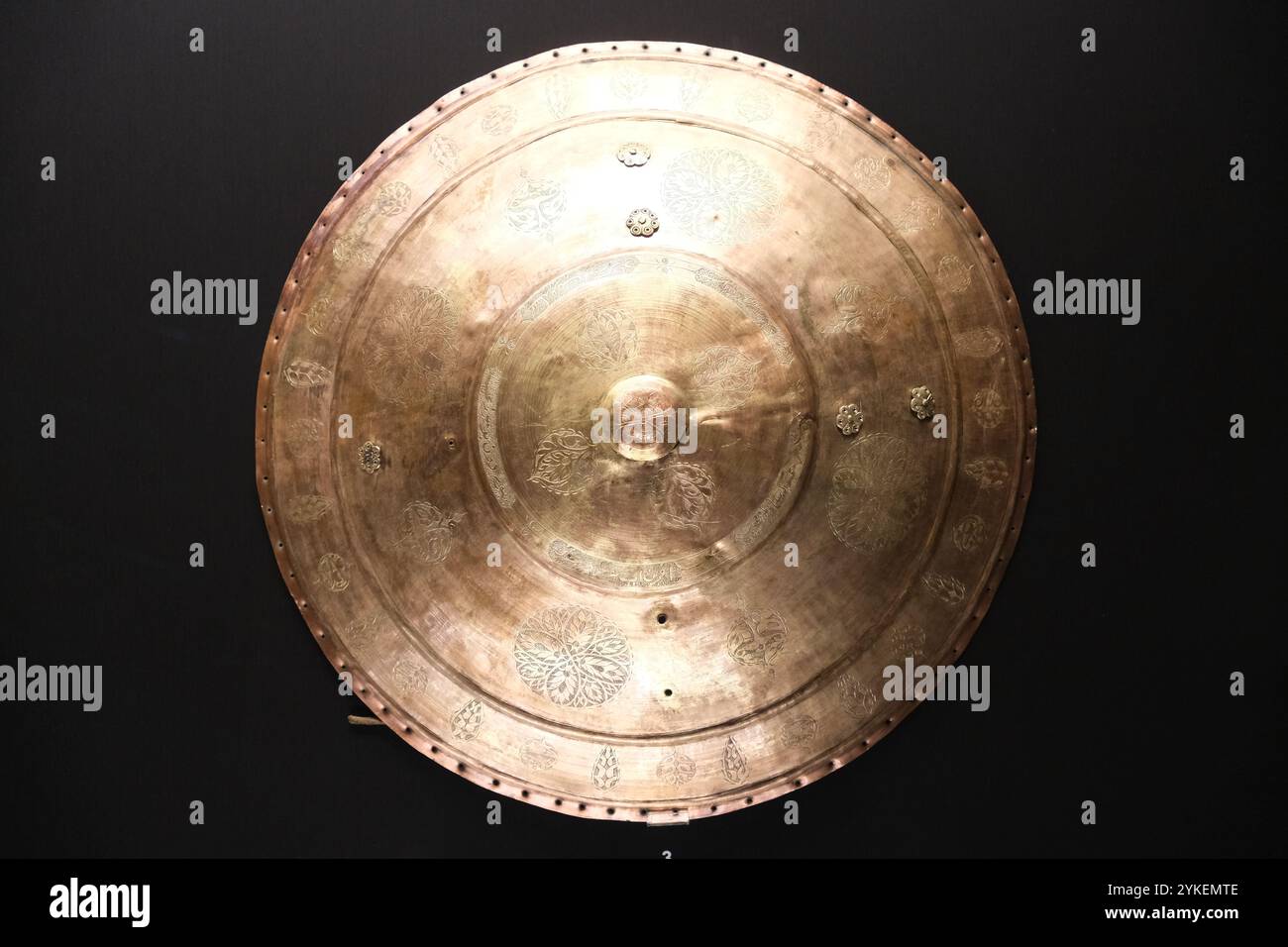 Istanbul,Turkey-Sep.27th 2024: ancient shield. Relic Exhibition in ...