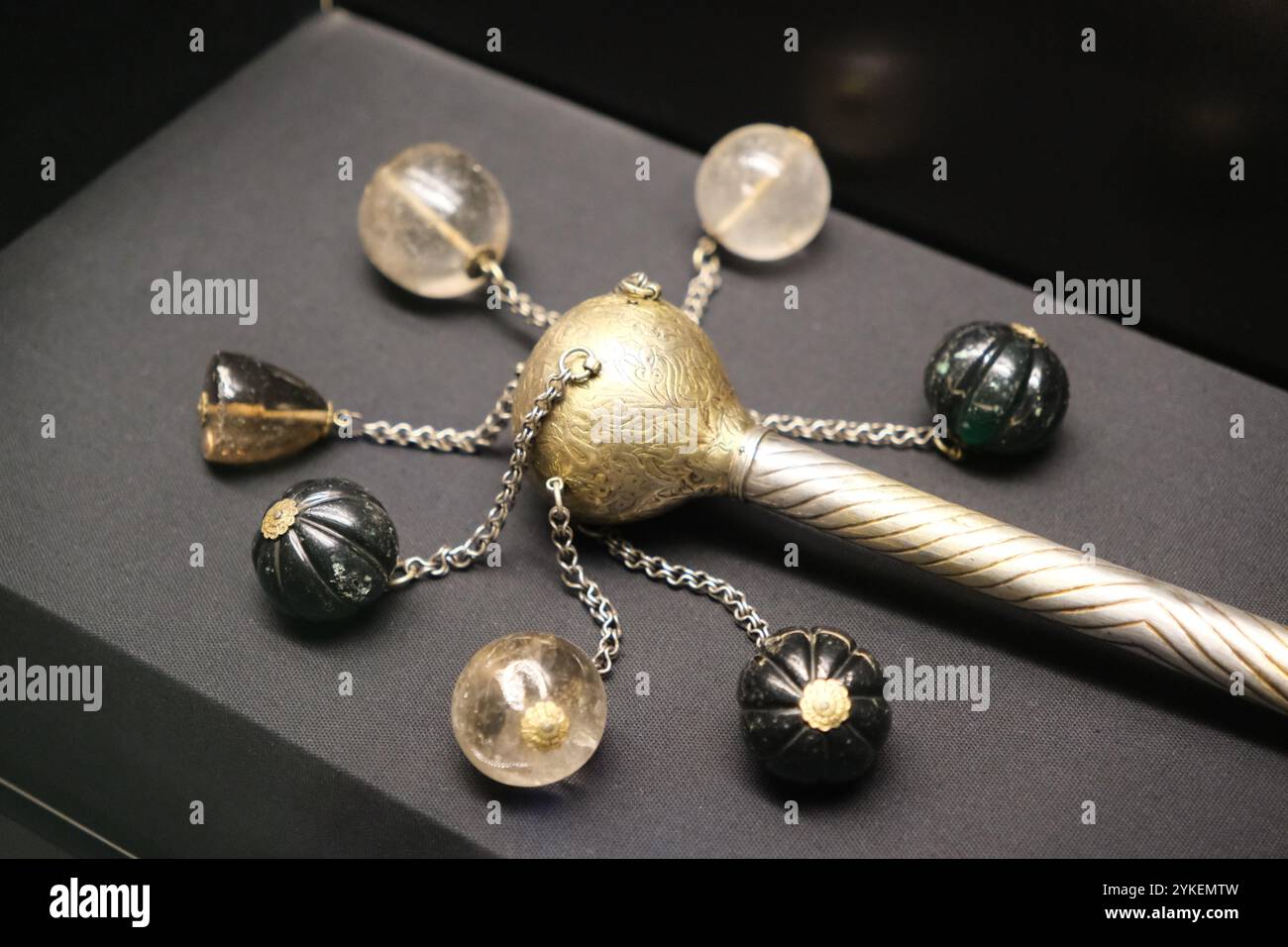 Istanbul,Turkey-Sep.27th 2024: Mace. Relic Exhibition in Topkapı Palace ...