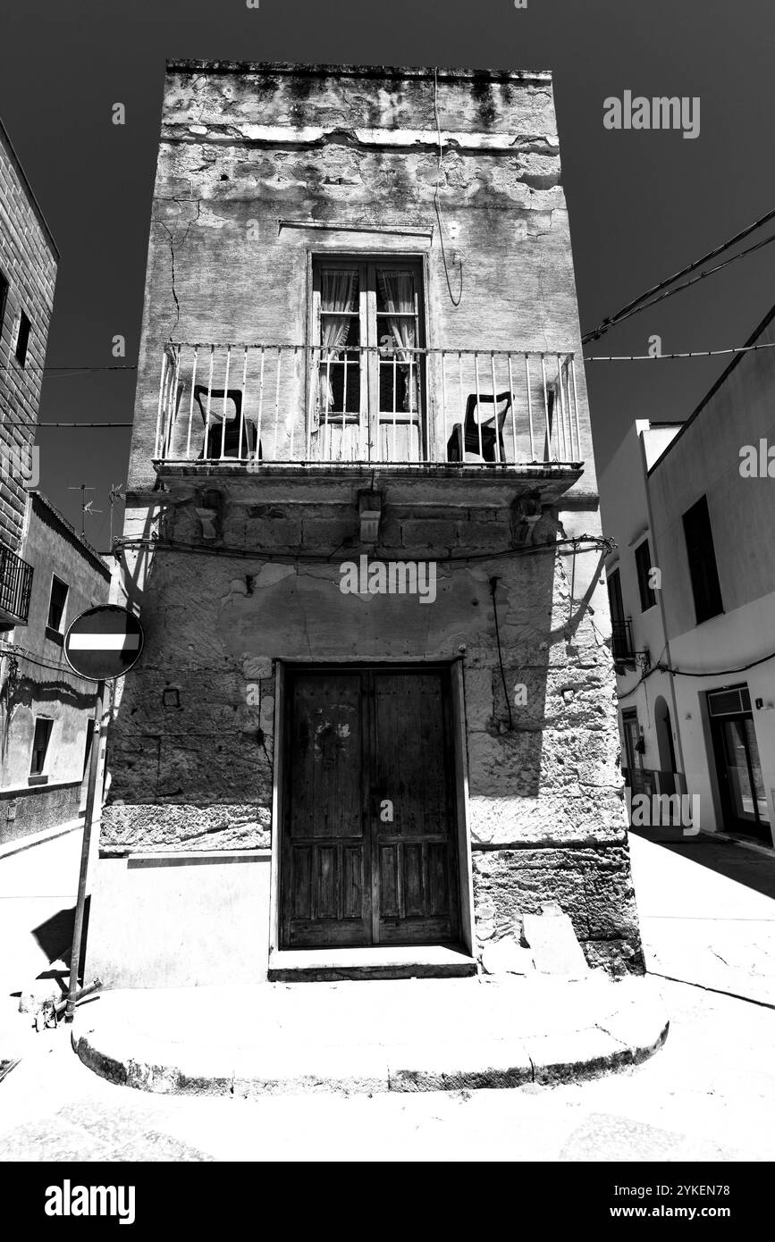 unusual architecture house on intersection with random and unexpected ...