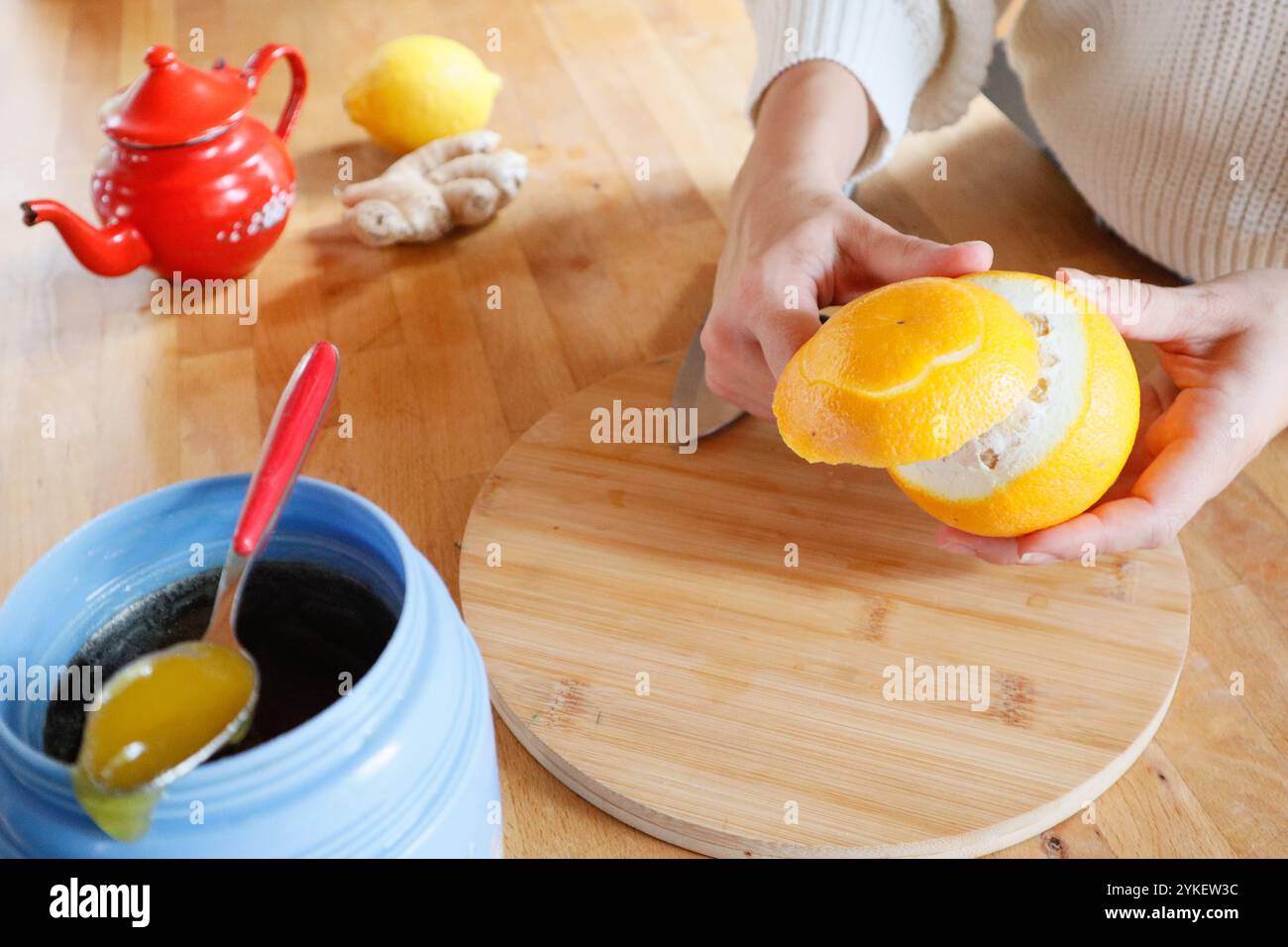 Homemade natural honey ginger hi-res stock photography and images - Alamy