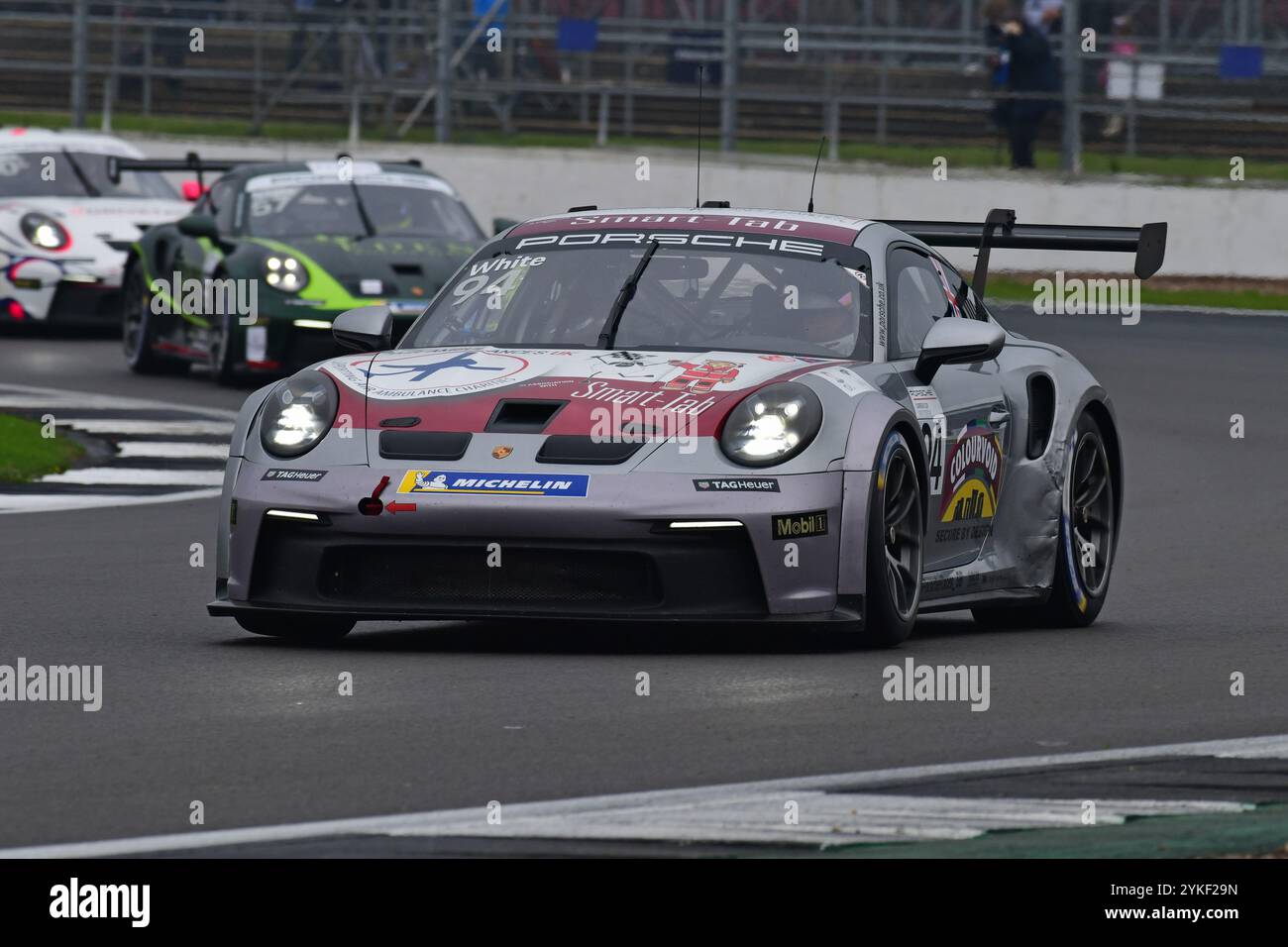 Oliver White, Eden Race Drive, Porsche 911 GT3 Cup, Porsche Carrera Cup Great Britain 2024, a ...