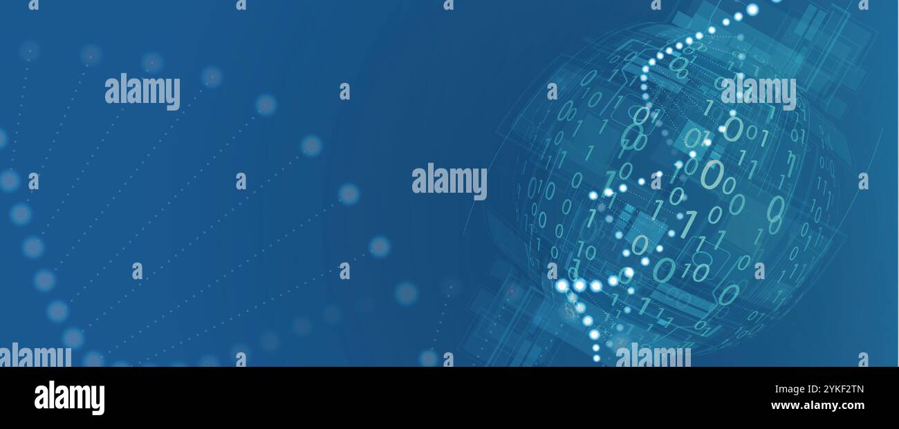 Abstract DNA technology. Science medical concept. Futuristic background ...