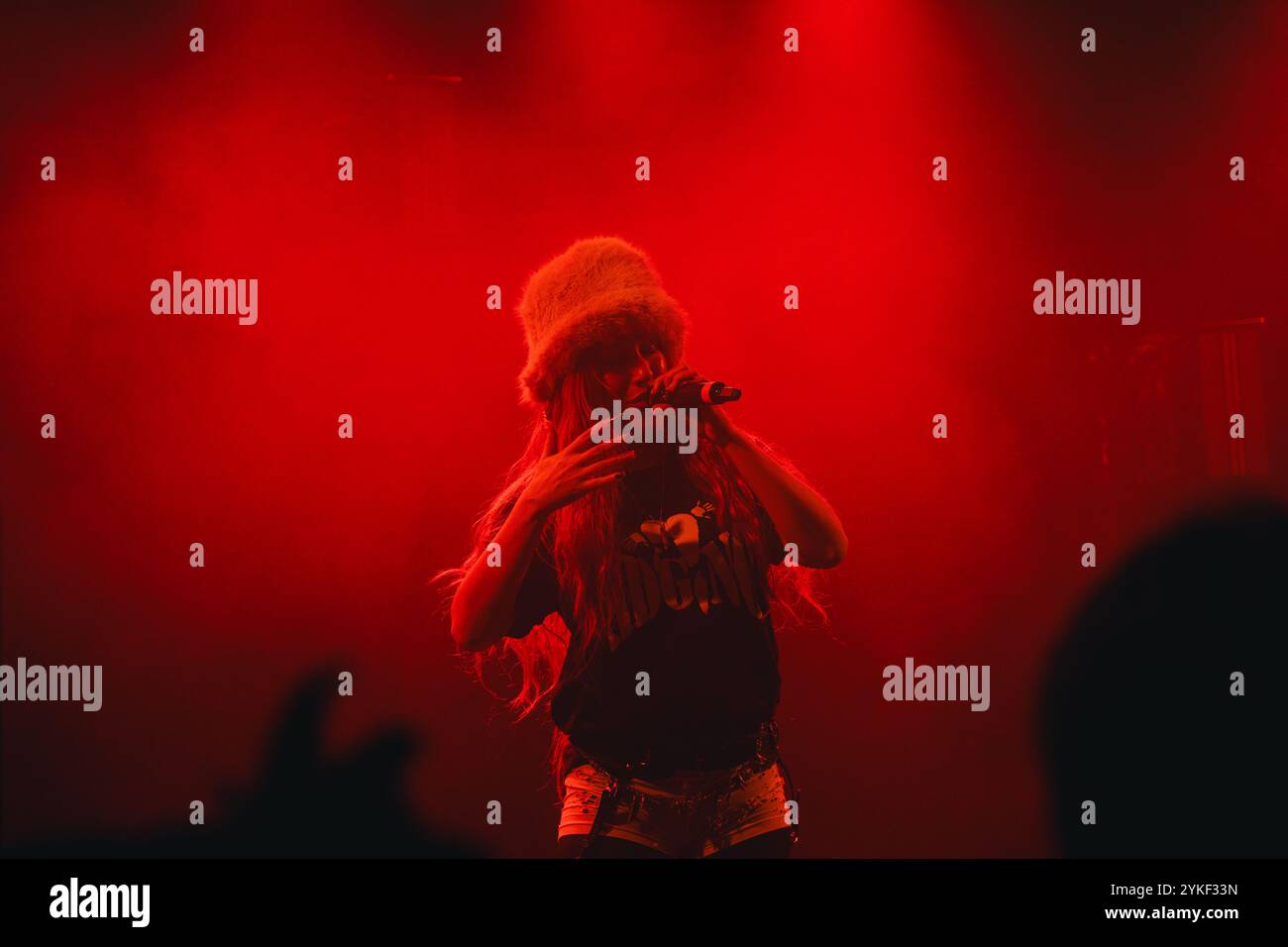 Copenhagen, Denmark. 17th, November 2024. The French singer KUKII ...