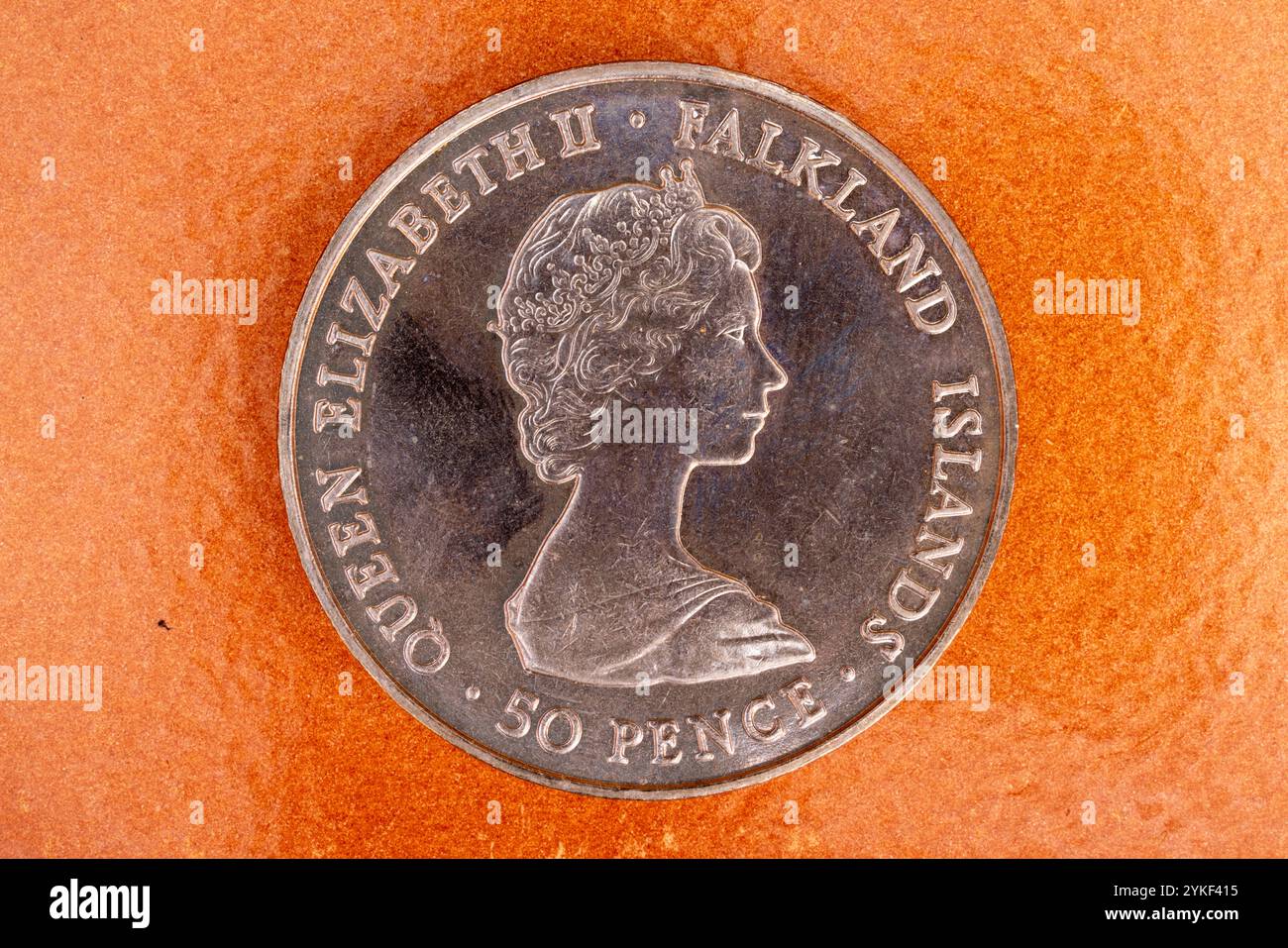 Falkland Islands 1982 50p Queen Elizabeth II Liberation from Argentina ...