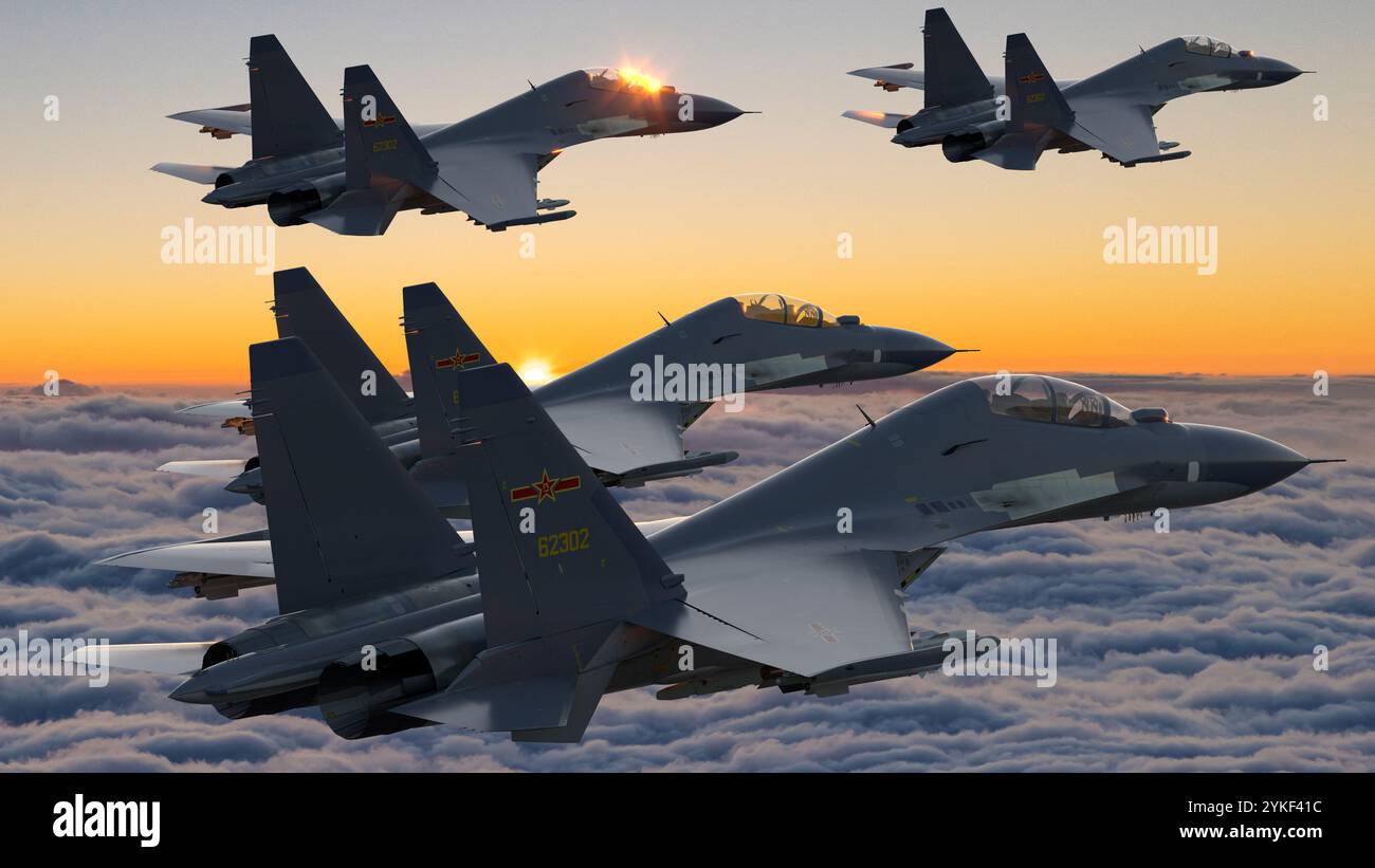 Chinese fighter aircraft hi-res stock photography and images - Alamy