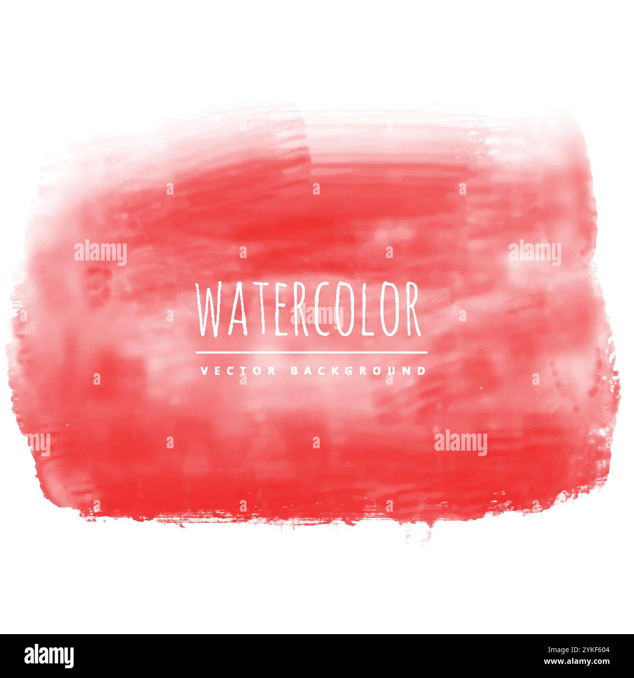 red real watercolor vector stain Stock Vector Image & Art - Alamy
