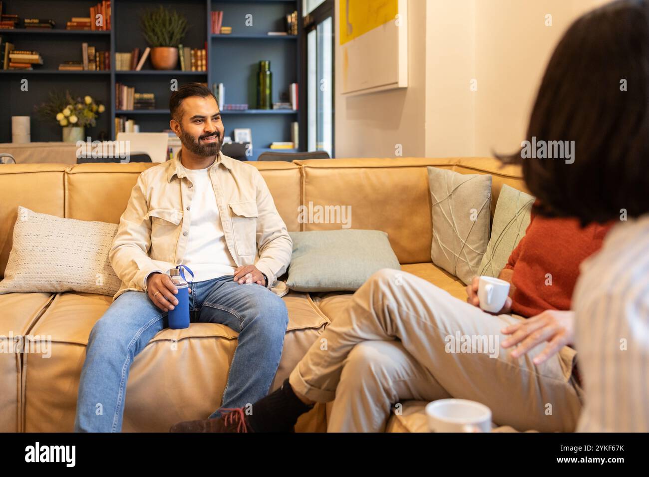 Engaging in collaborative team hi-res stock photography and images - Alamy