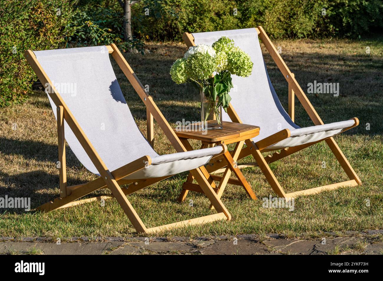 Featuring two wooden deck hi-res stock photography and images - Alamy
