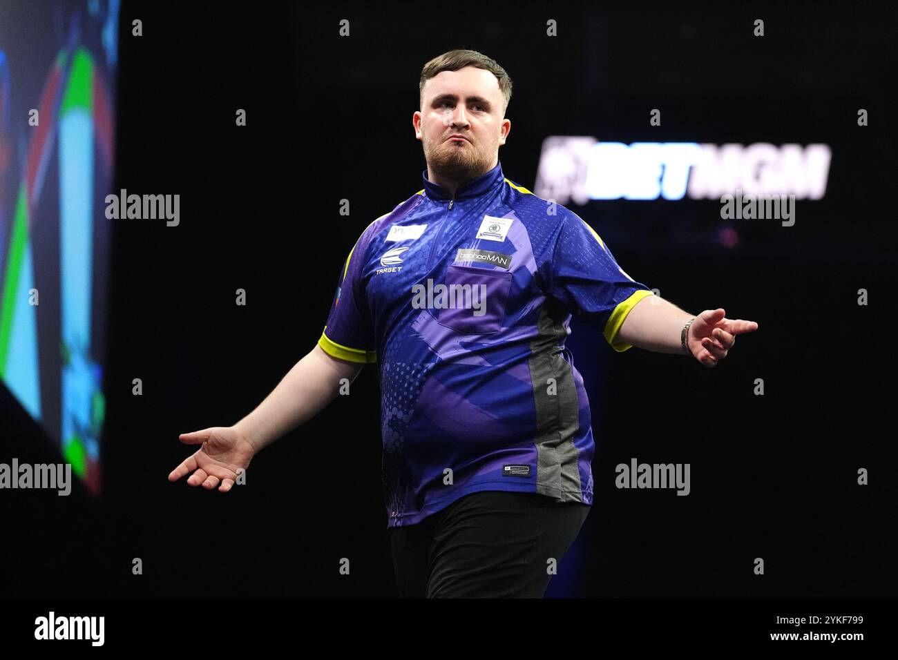 File photo dated 23-05-2024 of Luke Littler, who revealed how an energy ... File photo dated 23-05-2024 of Luke Littler, who revealed how an energy ...