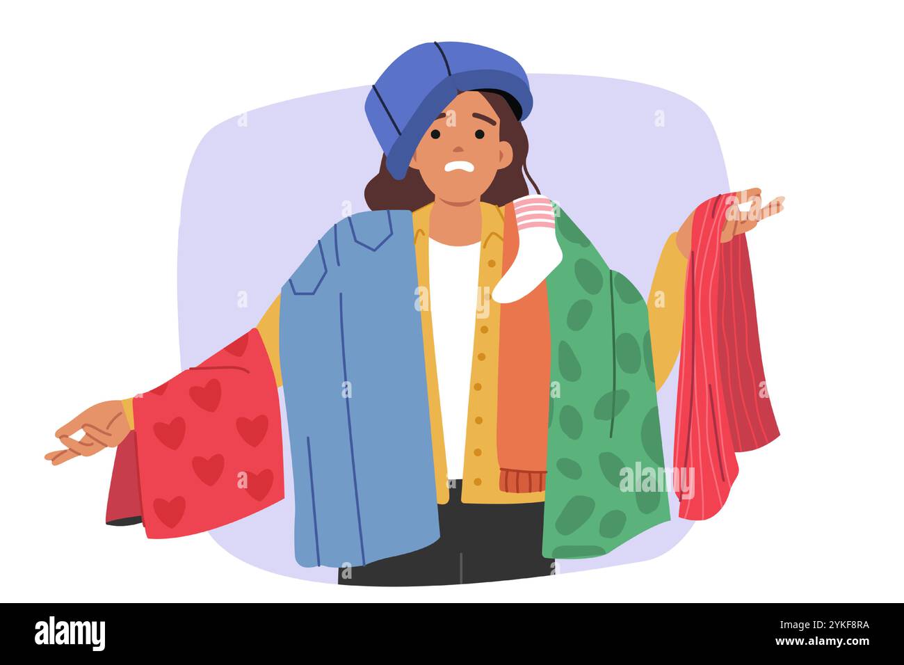 Shopaholic woman keeps lot of clothes, feeling embarrassed due to lack ...