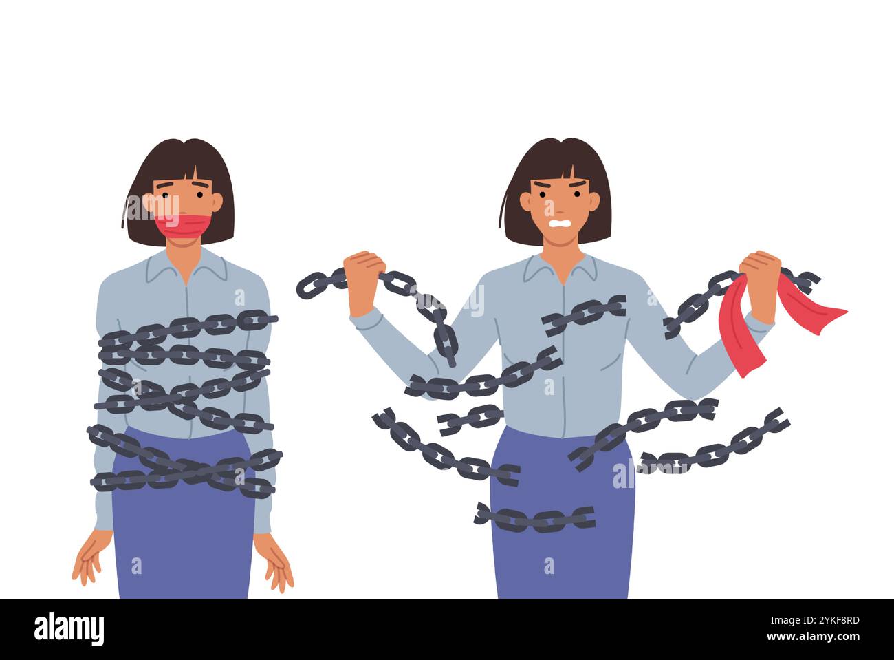 Freedom from oppression Cut Out Stock Images & Pictures - Alamy