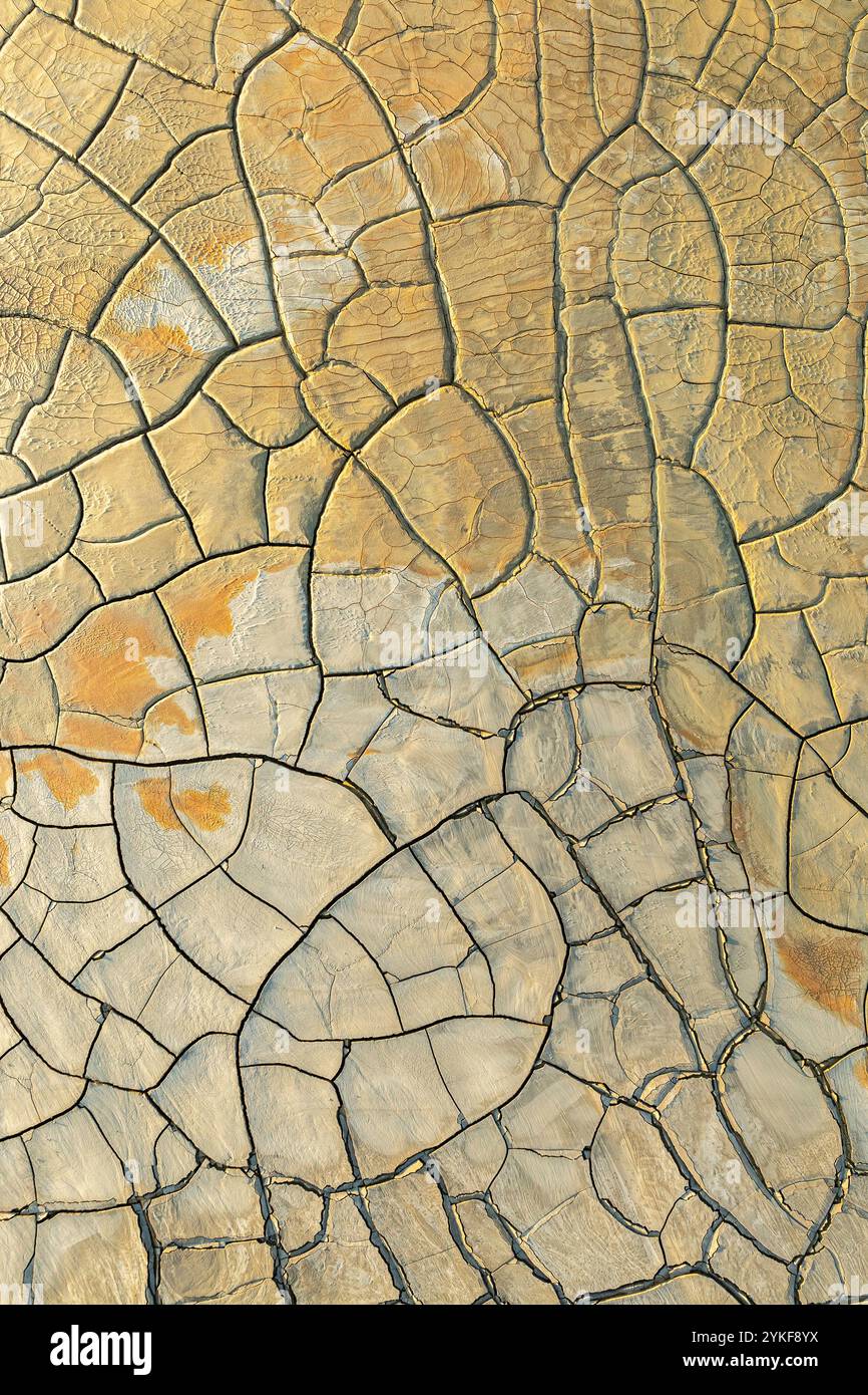 High resolution image showcasing the intricate patterns of a cracked ...