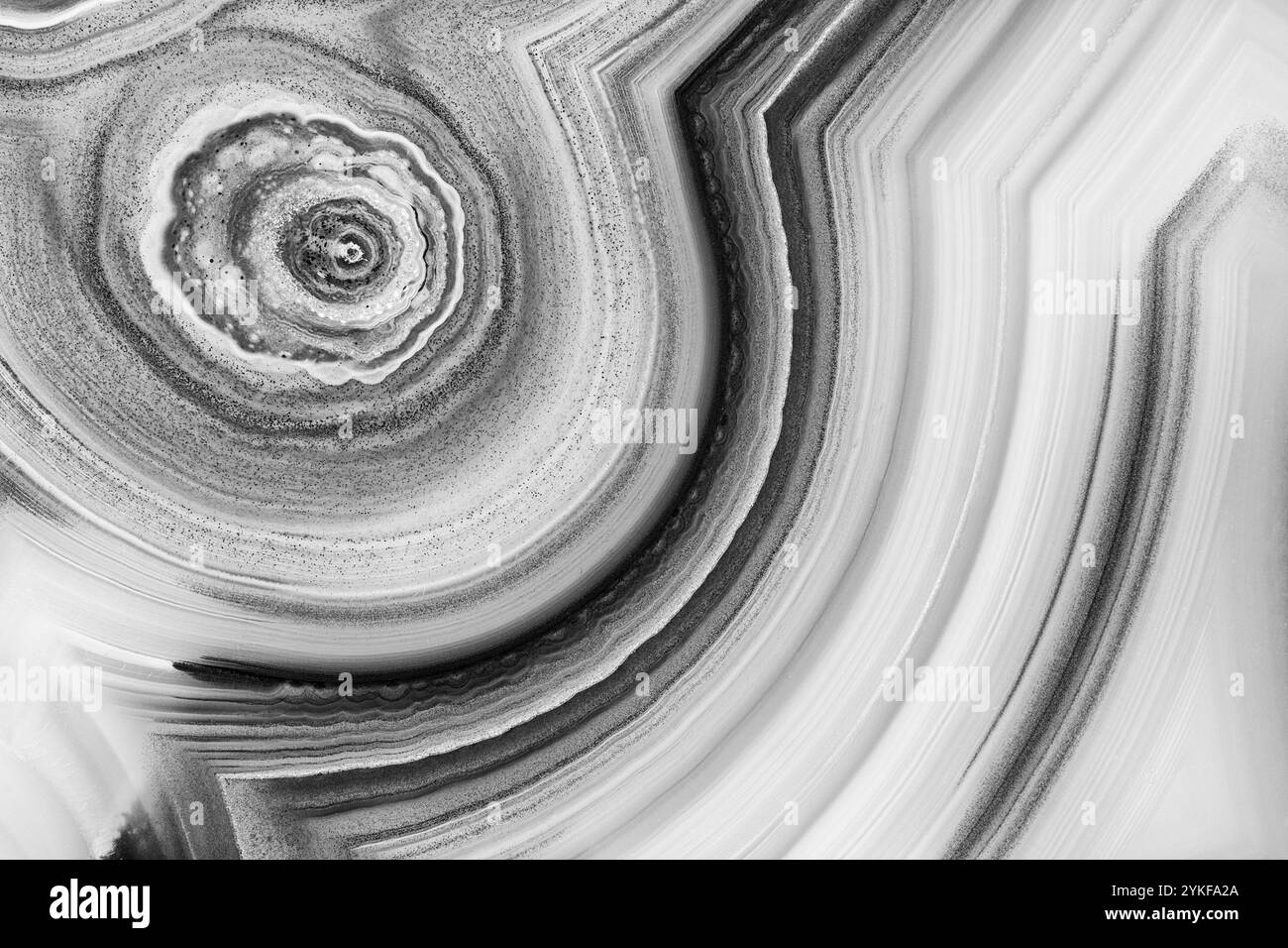 Striking natural stone surface Black and White Stock Photos & Images ...