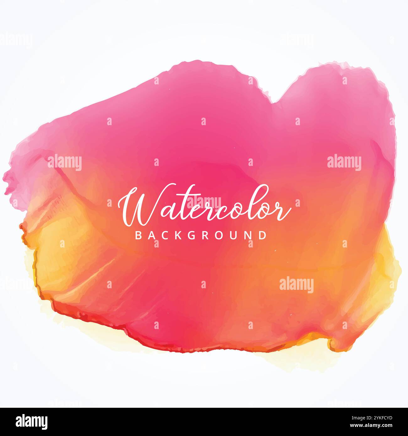 stylish watercolor stain background with dripping effect Stock Vector ...