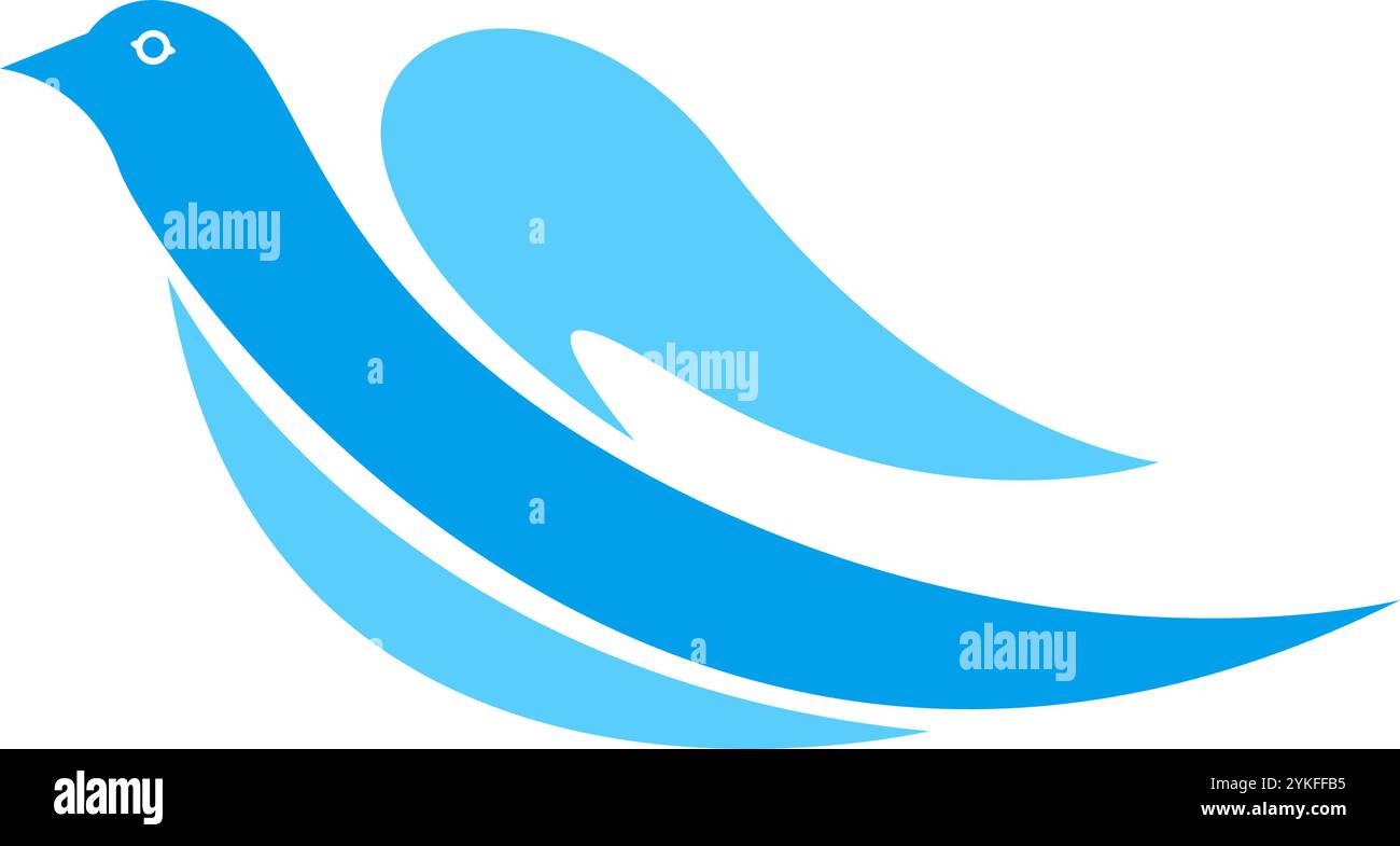 Pigeons logo icon design template Stock Vector Image & Art - Alamy