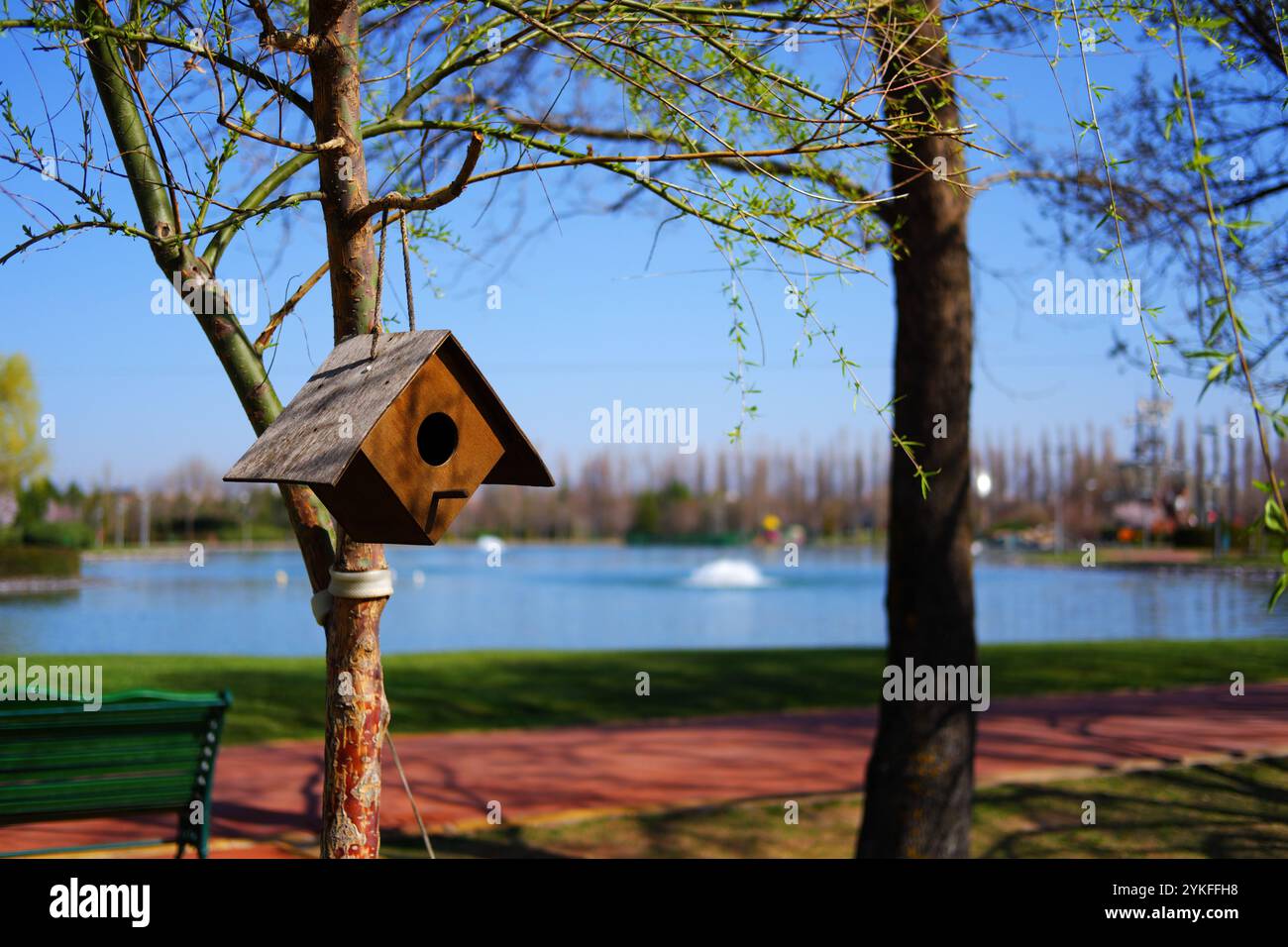 Miniature birdhouse hi-res stock photography and images - Alamy
