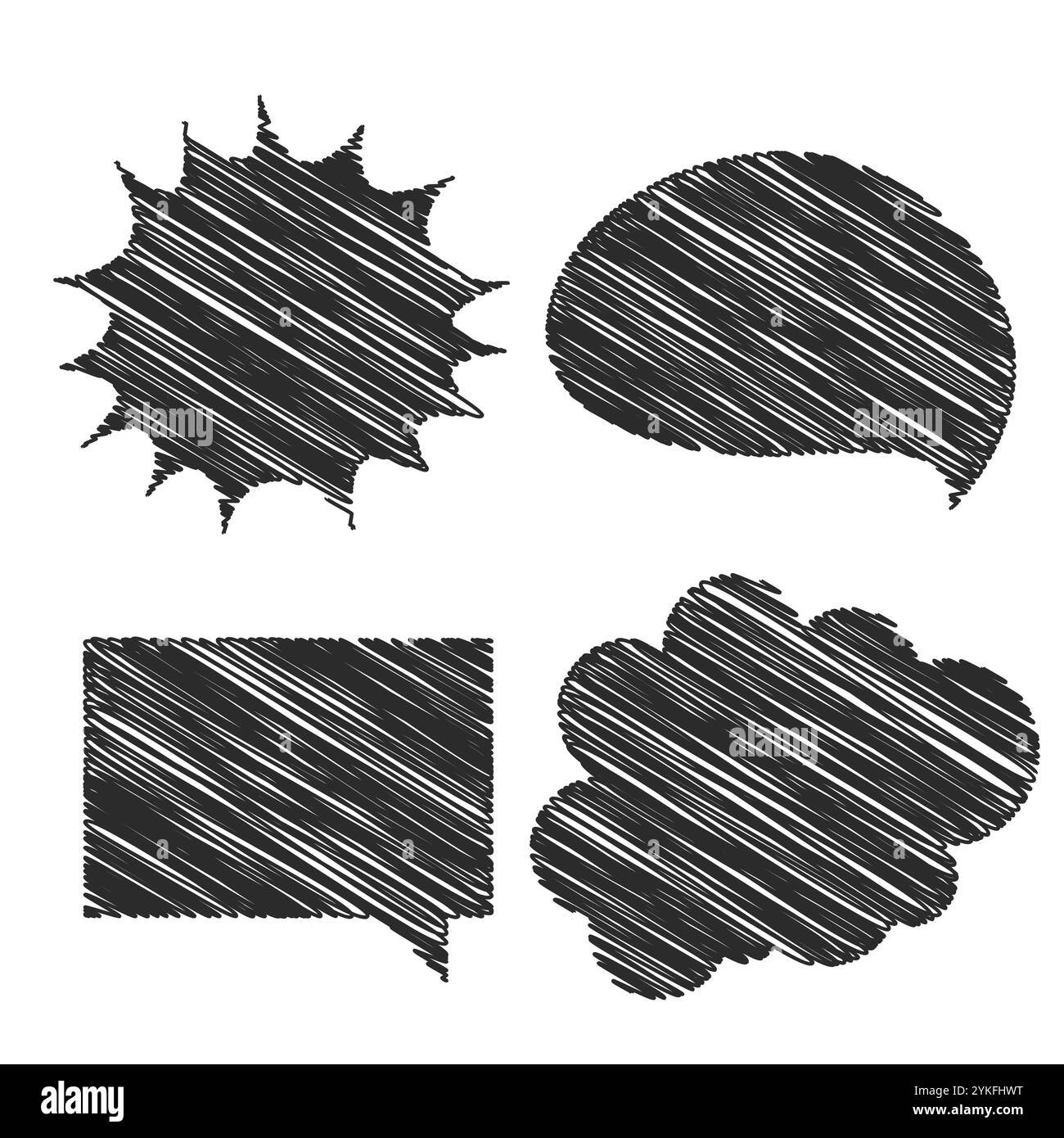 Cartoon superhero bubble Cut Out Stock Images & Pictures - Alamy