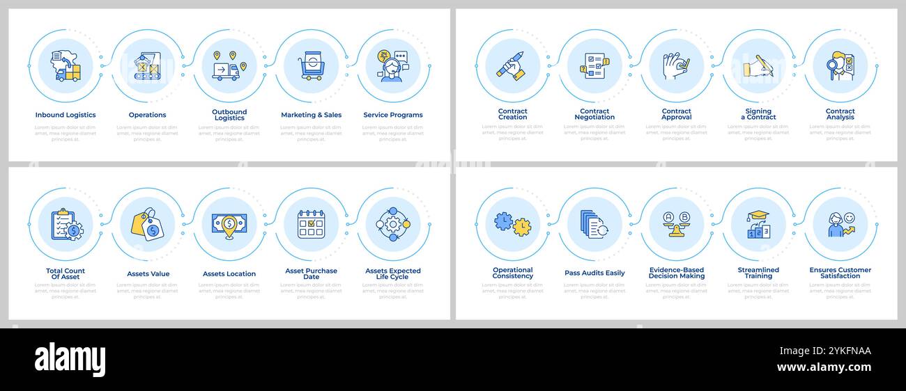 Product lifecycle infographics set Stock Vector Image & Art - Alamy