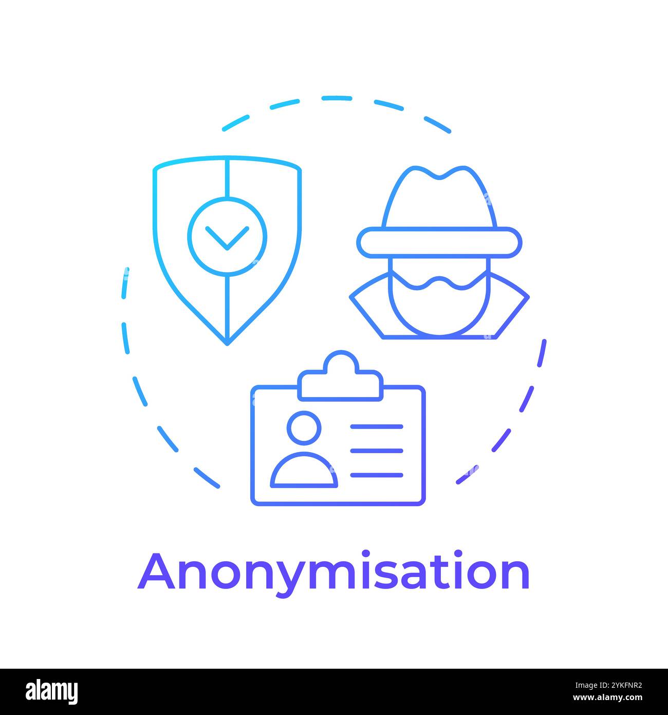 Anonymisation Stock Vector Images - Alamy