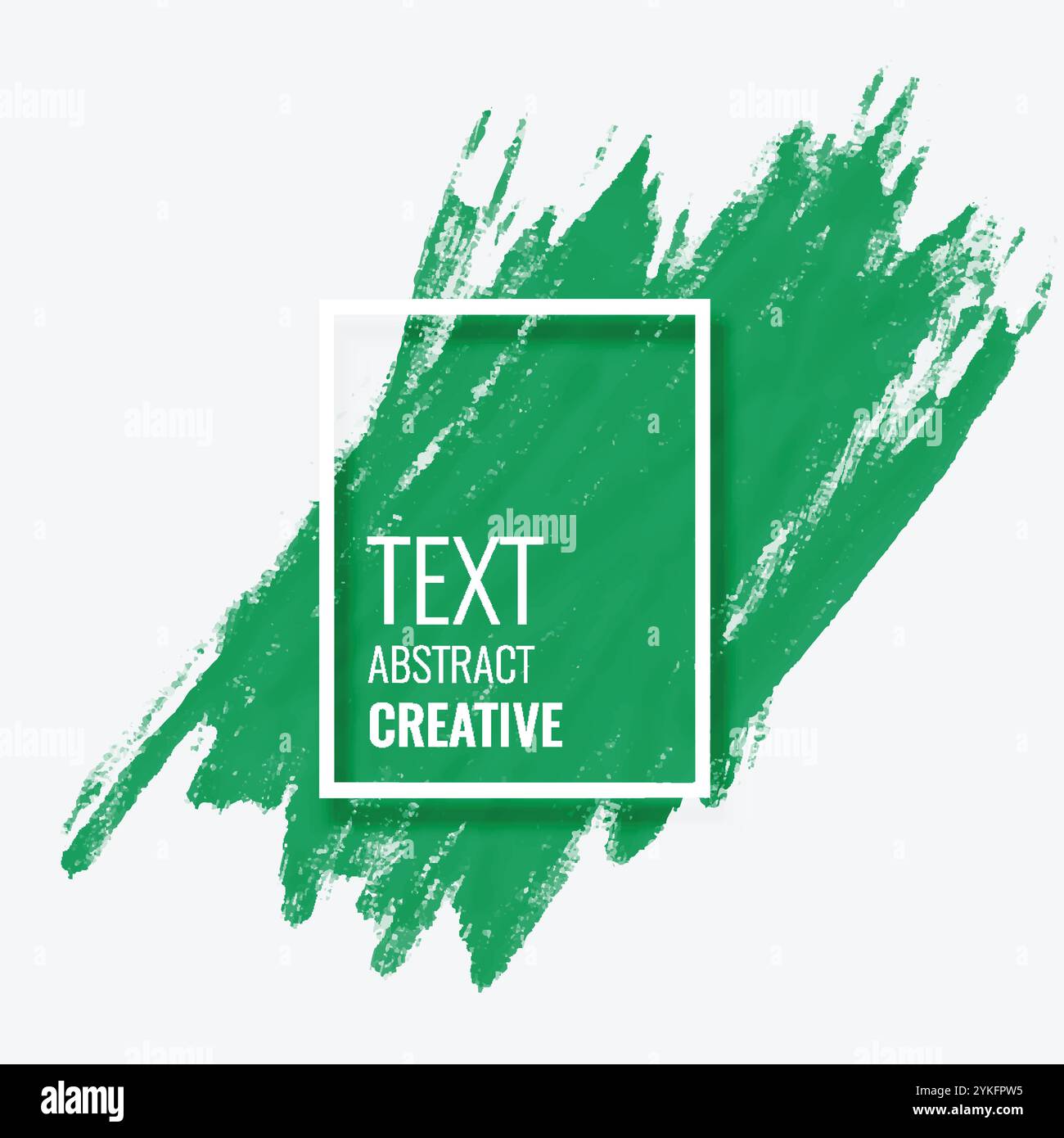 abstract green brush stroke background Stock Vector Image & Art - Alamy