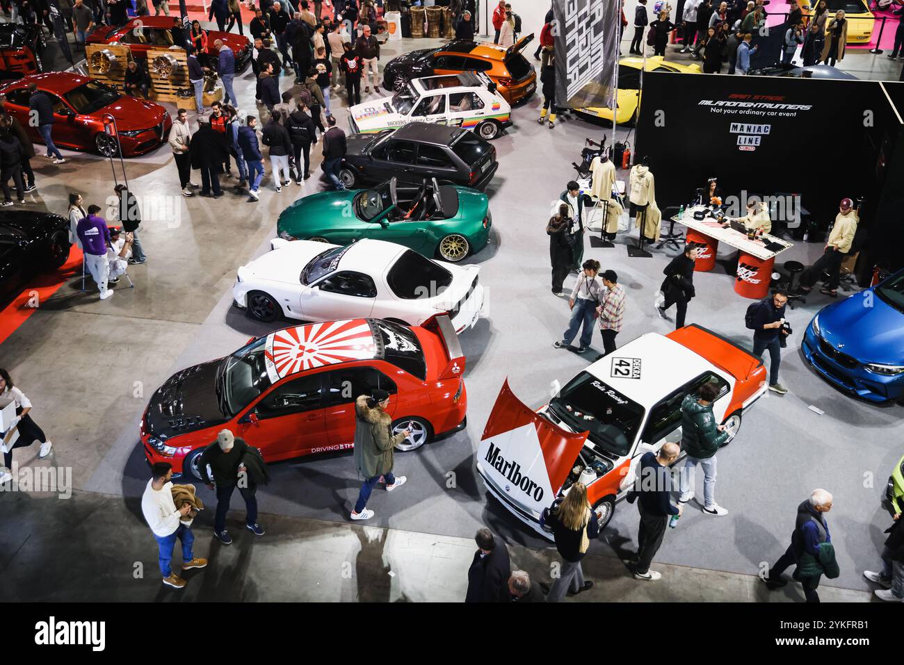 Milan, AutoClassica 2024, the Classic and Sports Car Show at Rho Fiera ...