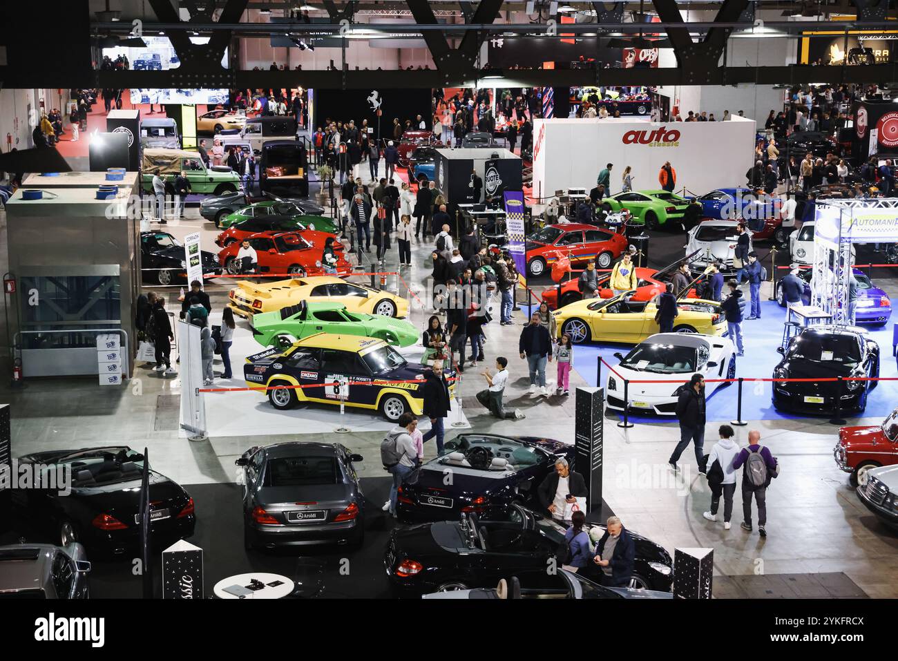 Milan, AutoClassica 2024, the Classic and Sports Car Show at Rho Fiera ...