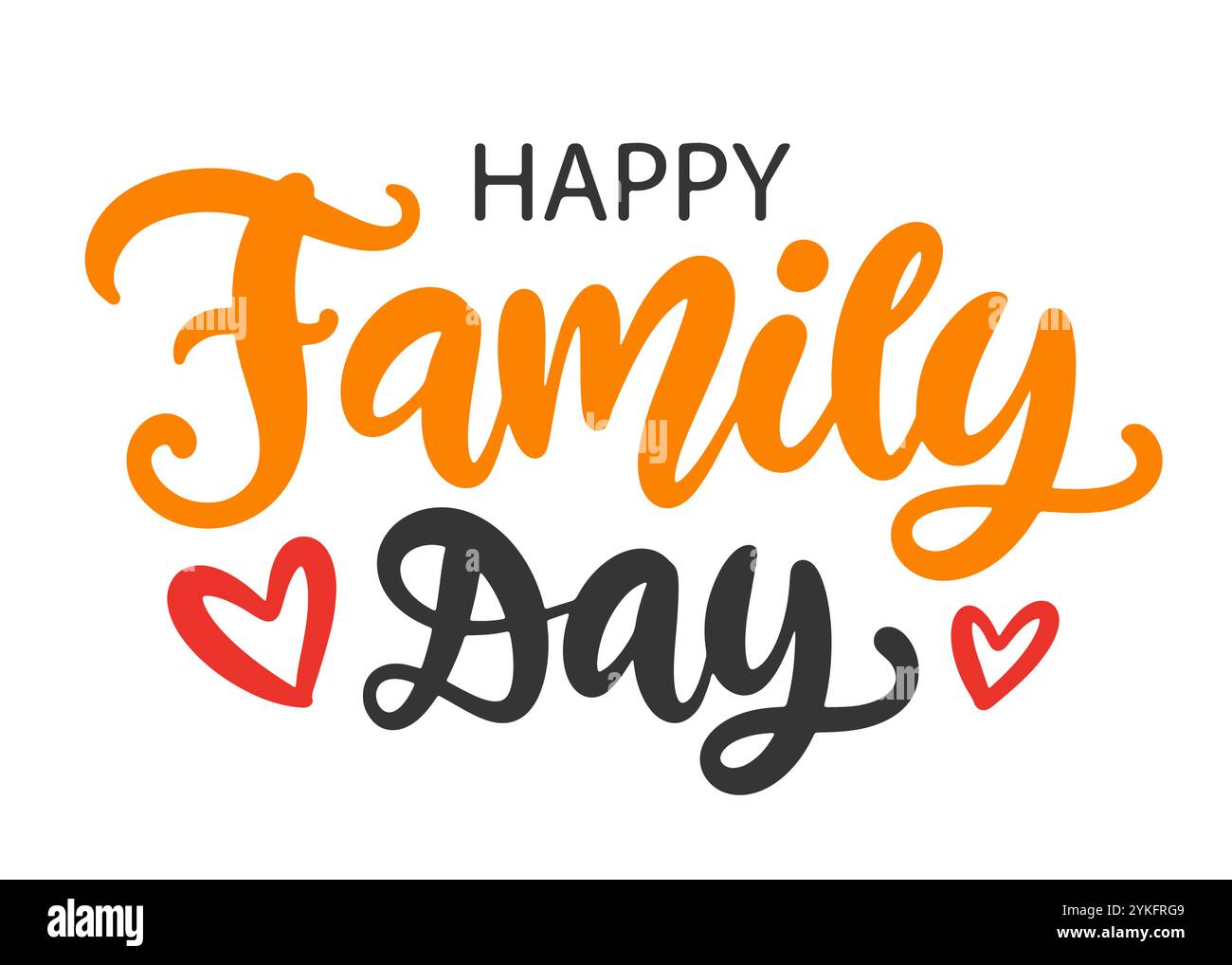 Family lettering hi-res stock photography and images - Alamy