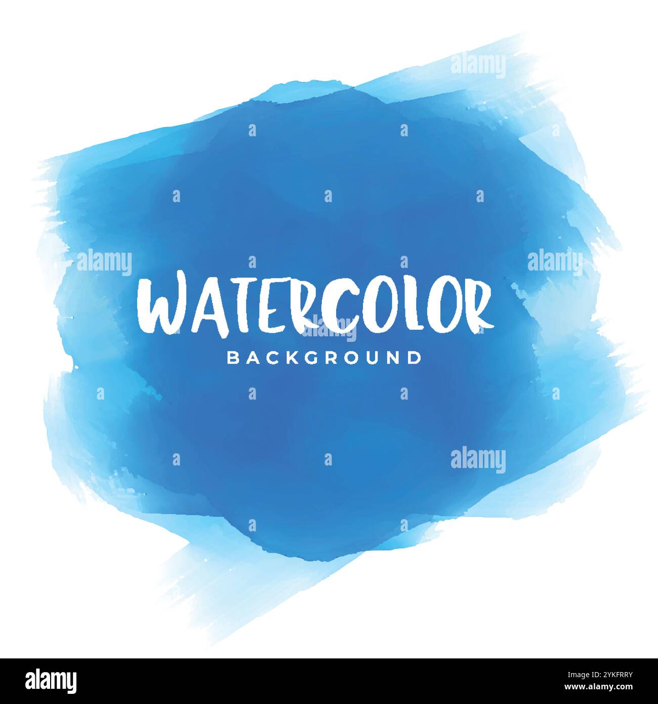 blue watercolor paint texture background Stock Vector Image & Art - Alamy