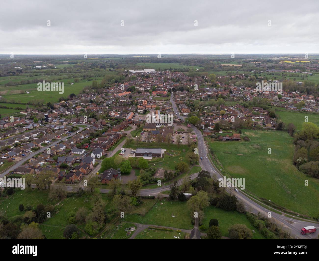 The town of Bungay in Suffolk, UK. 10.04.24 Stock Photo - Alamy