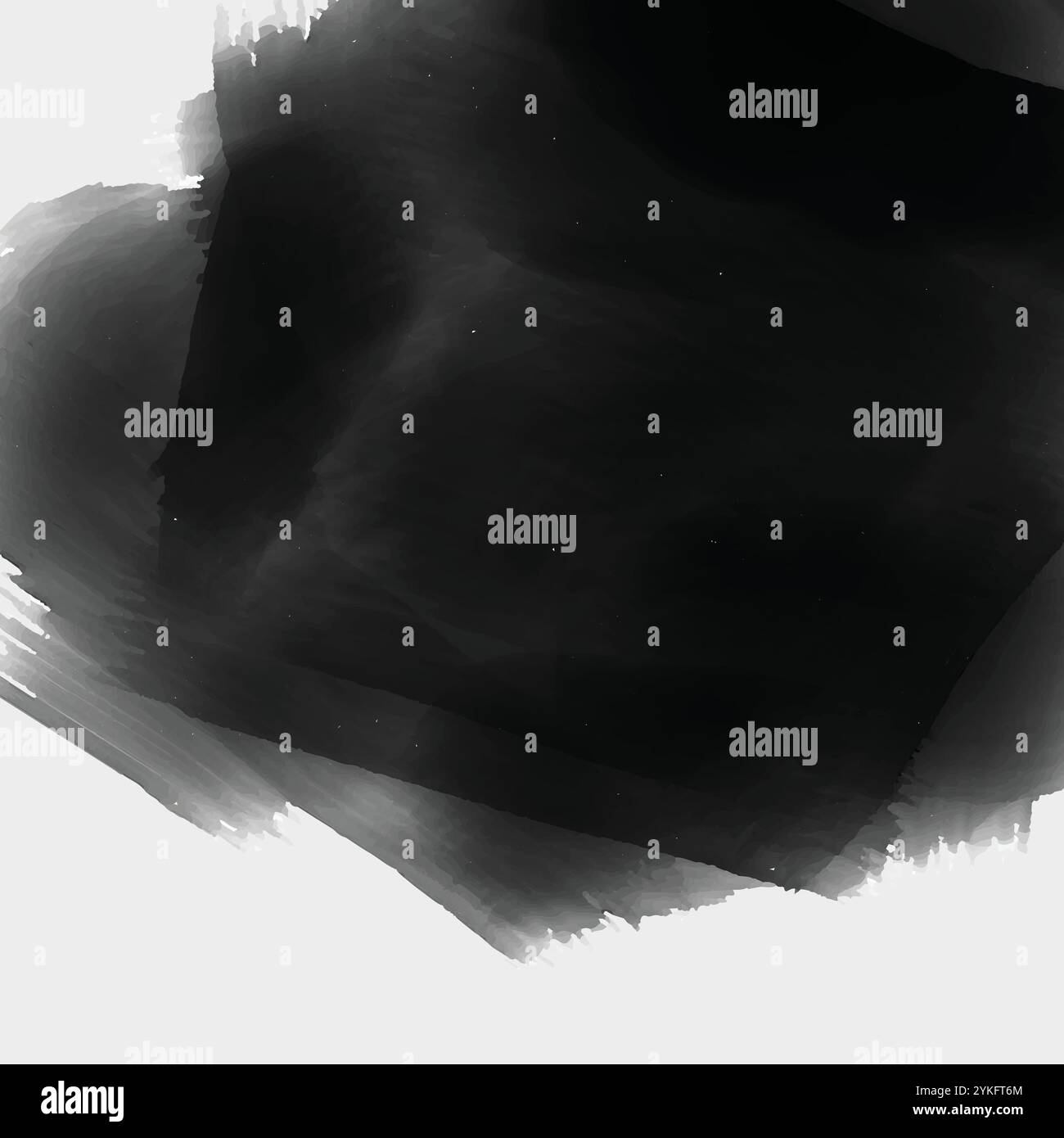 hand painted black watercolor texture background Stock Vector Image ...