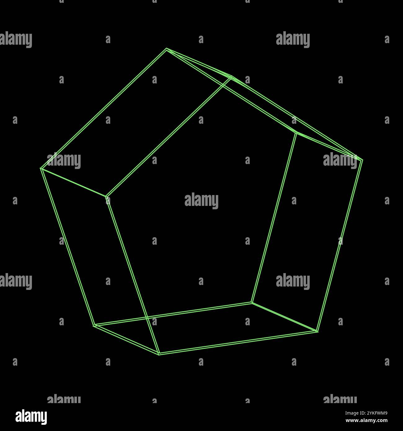 Flowing shapes in neon green Stock Vector Images - Alamy