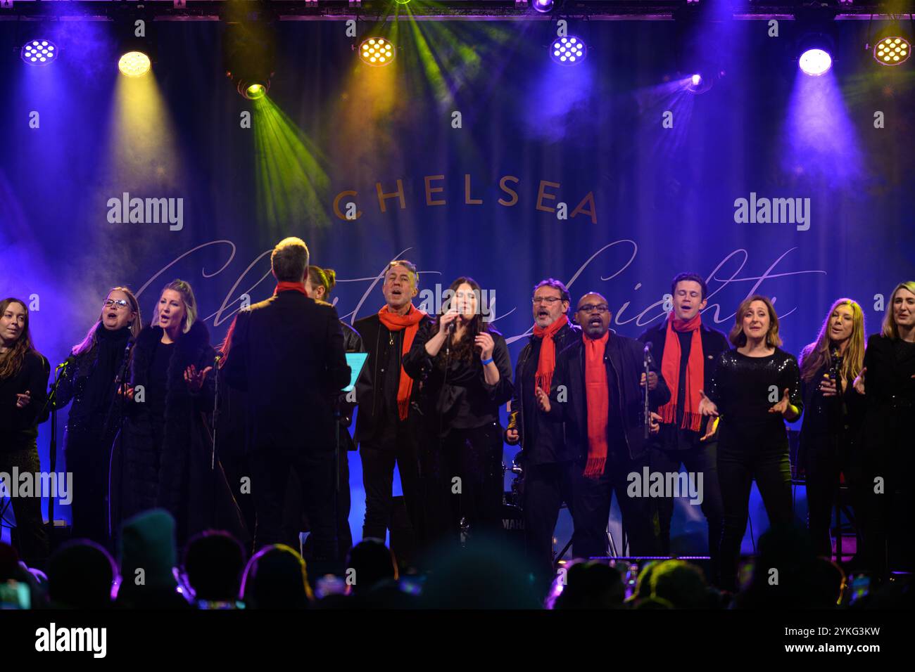 London, UK, 16th November 2024, The Christmas Lights were switched on ...