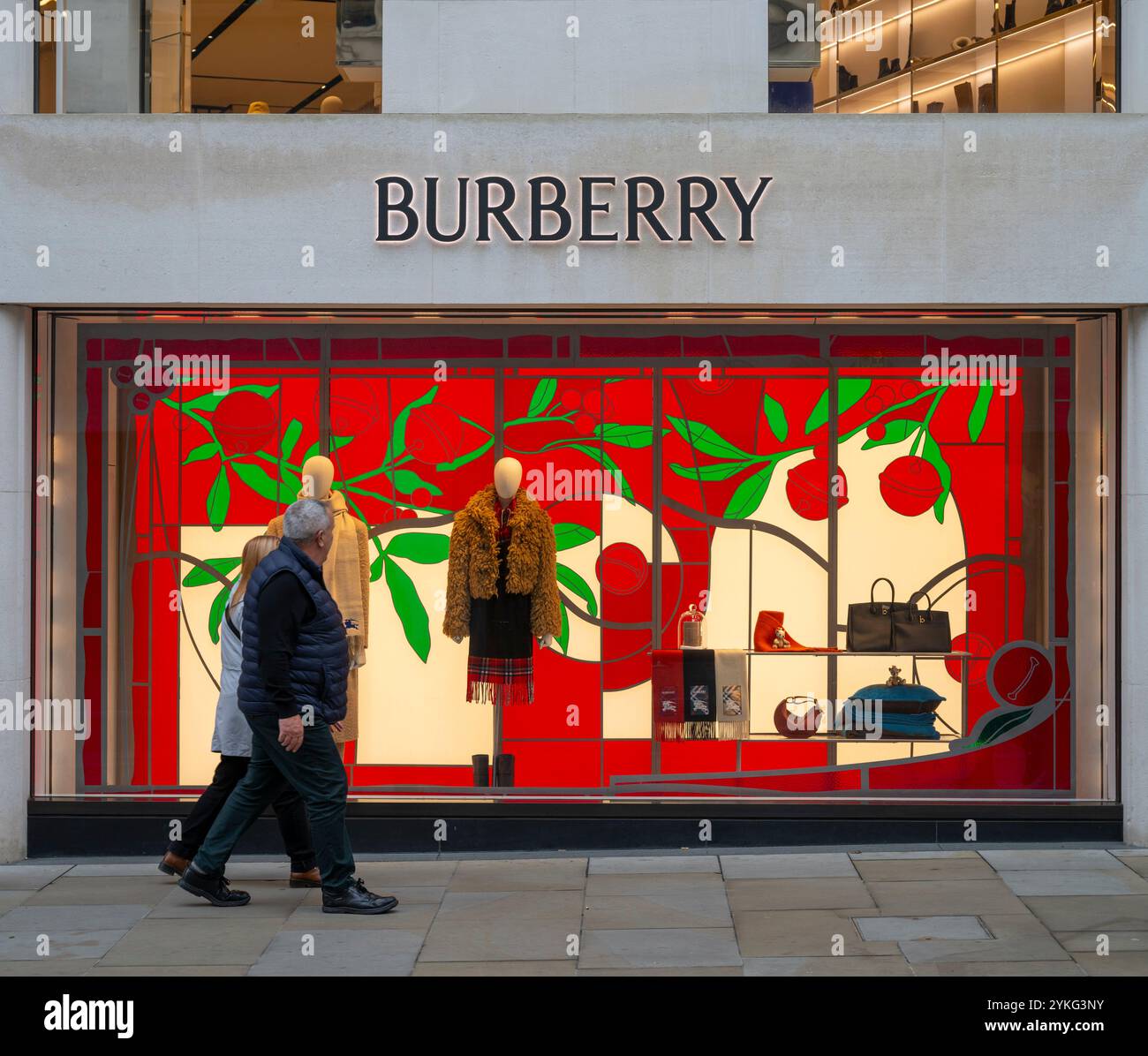 Burberry christmas hi-res stock photography and images - Alamy