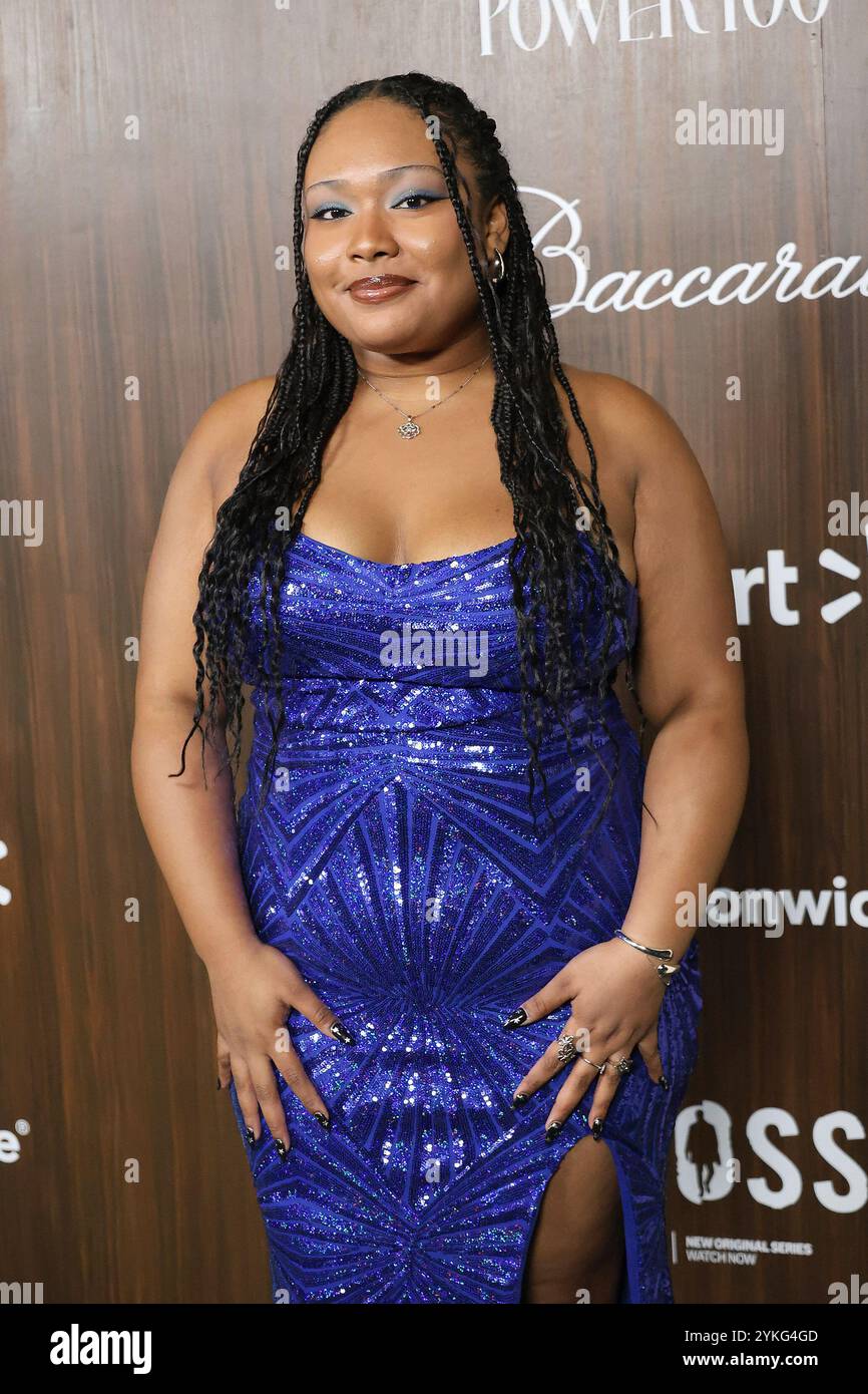 Los Angeles, USA. 17th Nov, 2024. Genesis Butler attends the arrivals ...