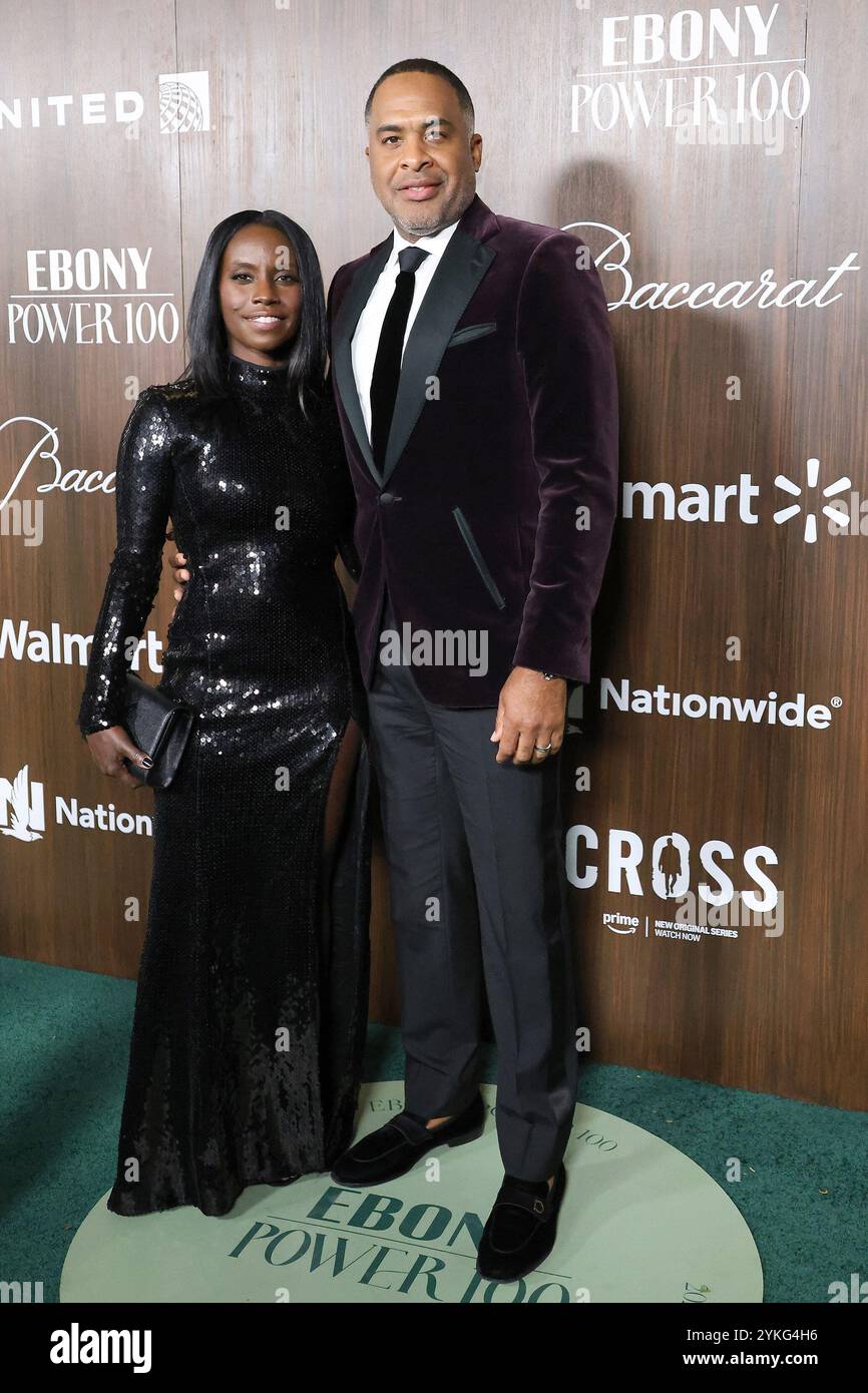 Los Angeles, USA. 17th Nov, 2024. Guest, J. Carter attends the arrivals ...