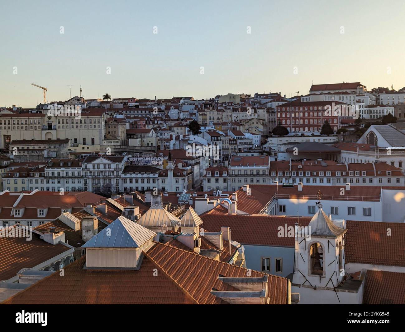Roof top view in Portugal Stock Photo - Alamy