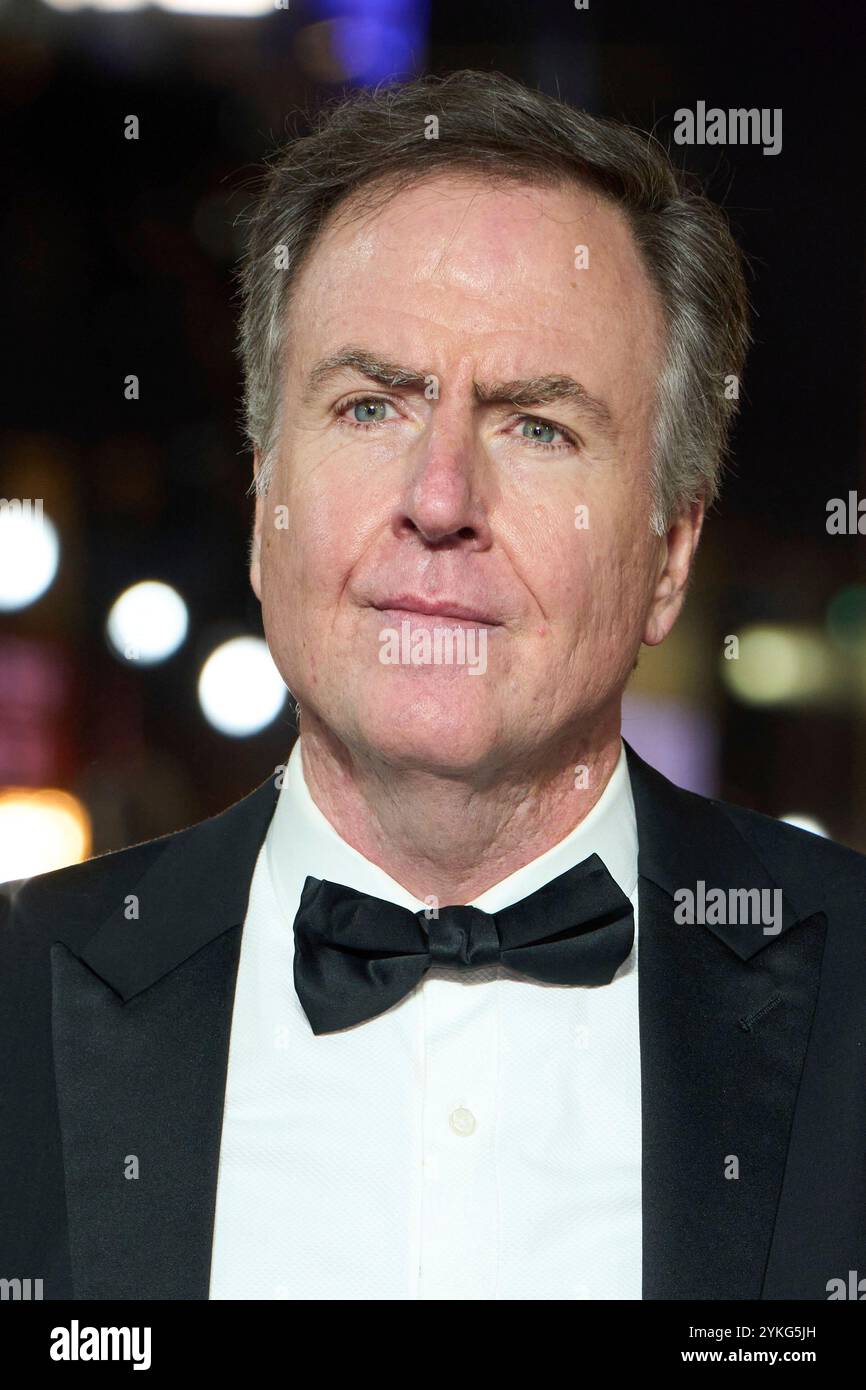 David Scarpa poses for photographers upon arrival at the premiere of ...