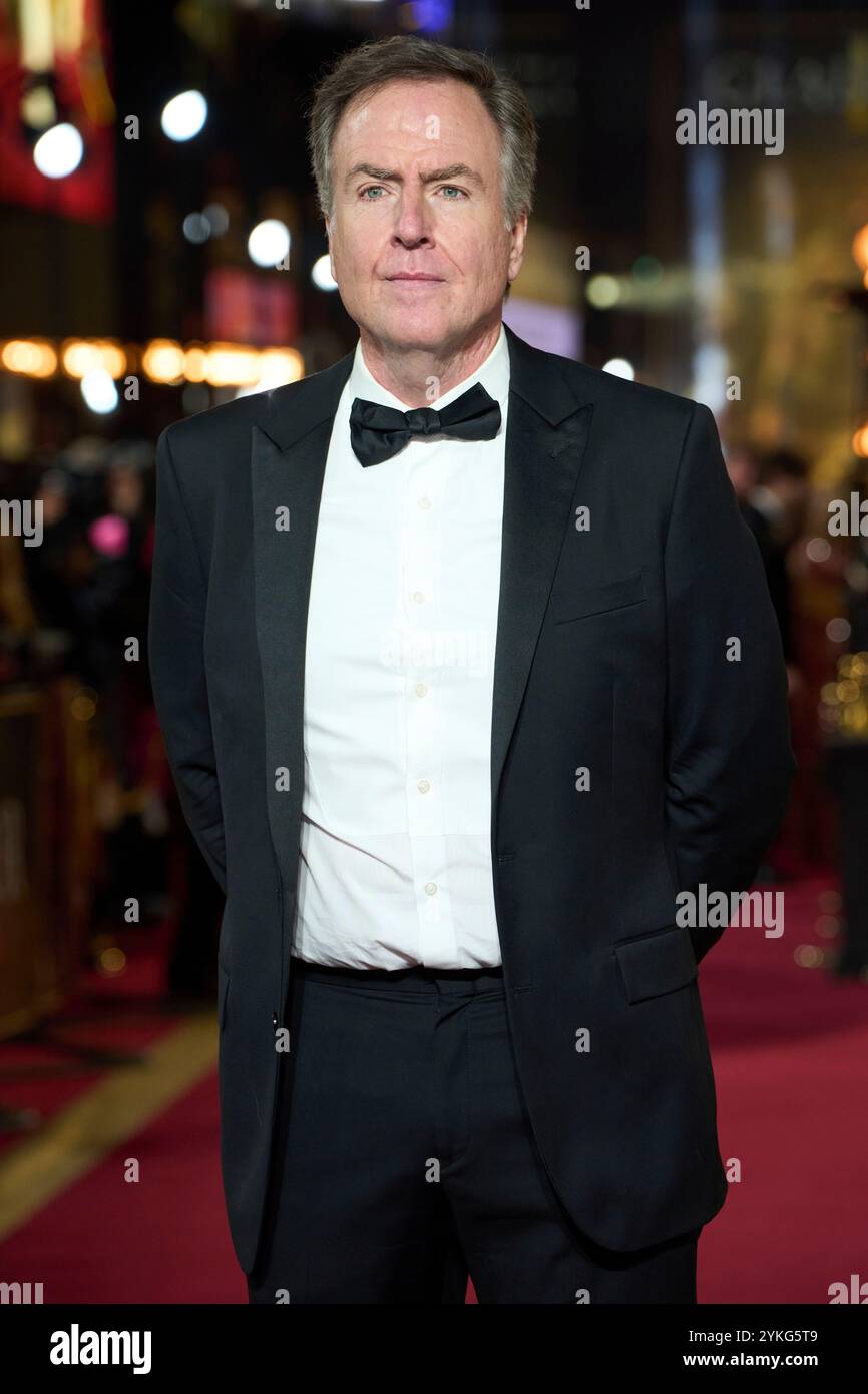 David Scarpa poses for photographers upon arrival at the premiere of ...