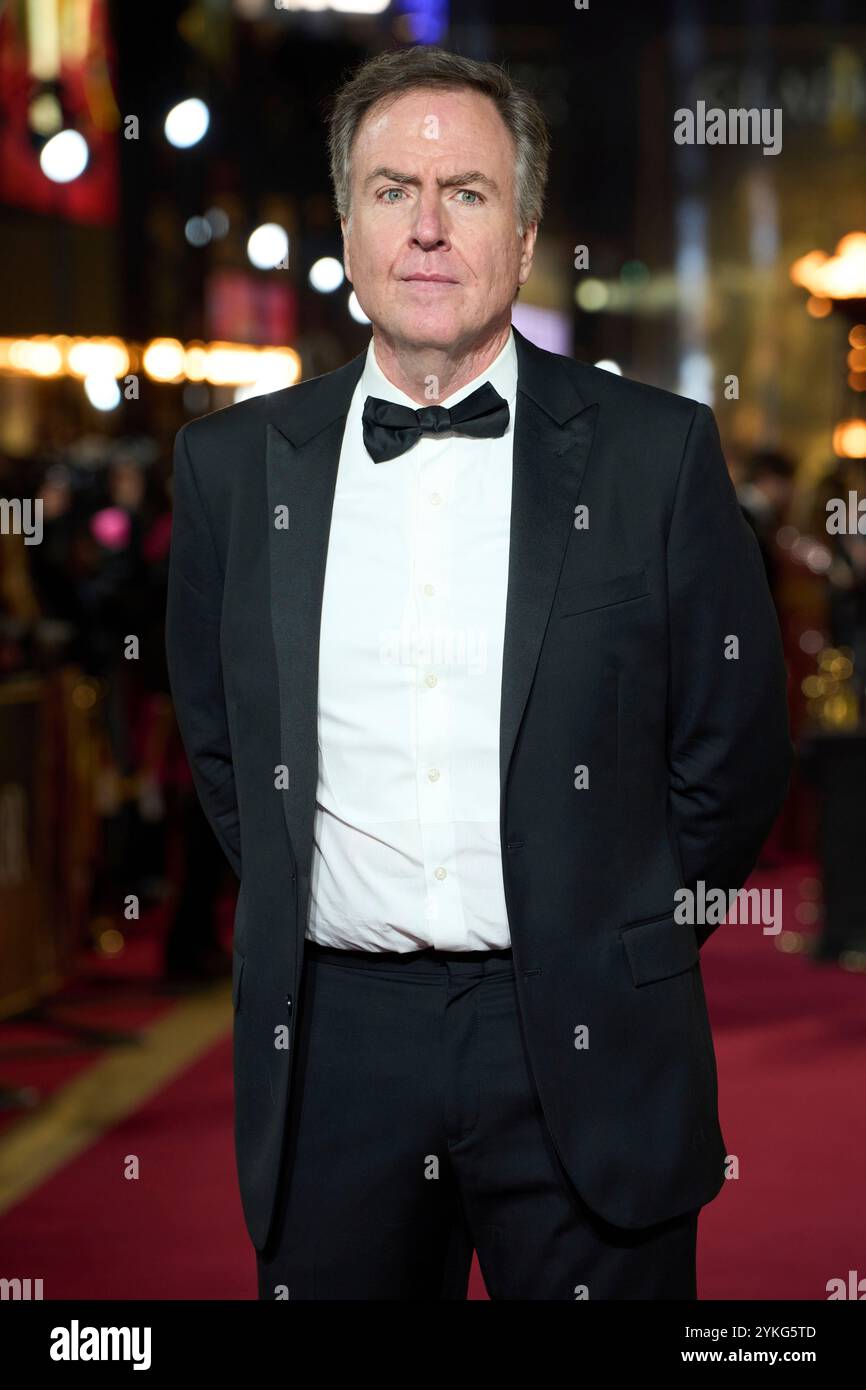David Scarpa poses for photographers upon arrival at the premiere of ...