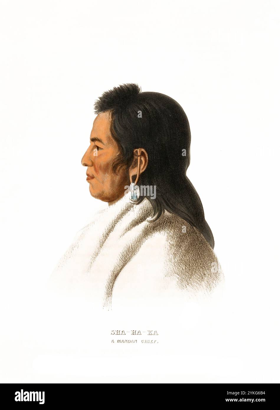 Mandan tribe hi-res stock photography and images - Alamy