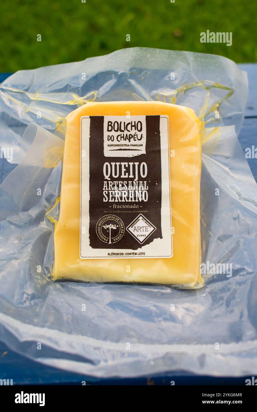 Sao Francisco de Paula, Brazil - November 12th 2024: Queijo serrano ...