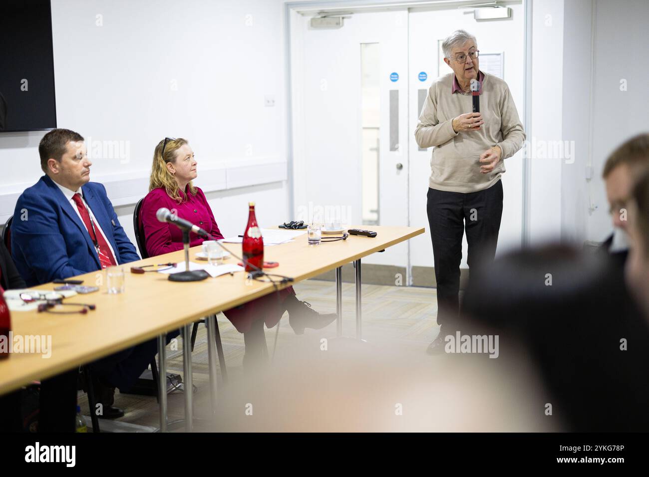 Llandudno, Wales, UK. 16th Nov 2024. Mark Drakeford MS, Cabinet ...