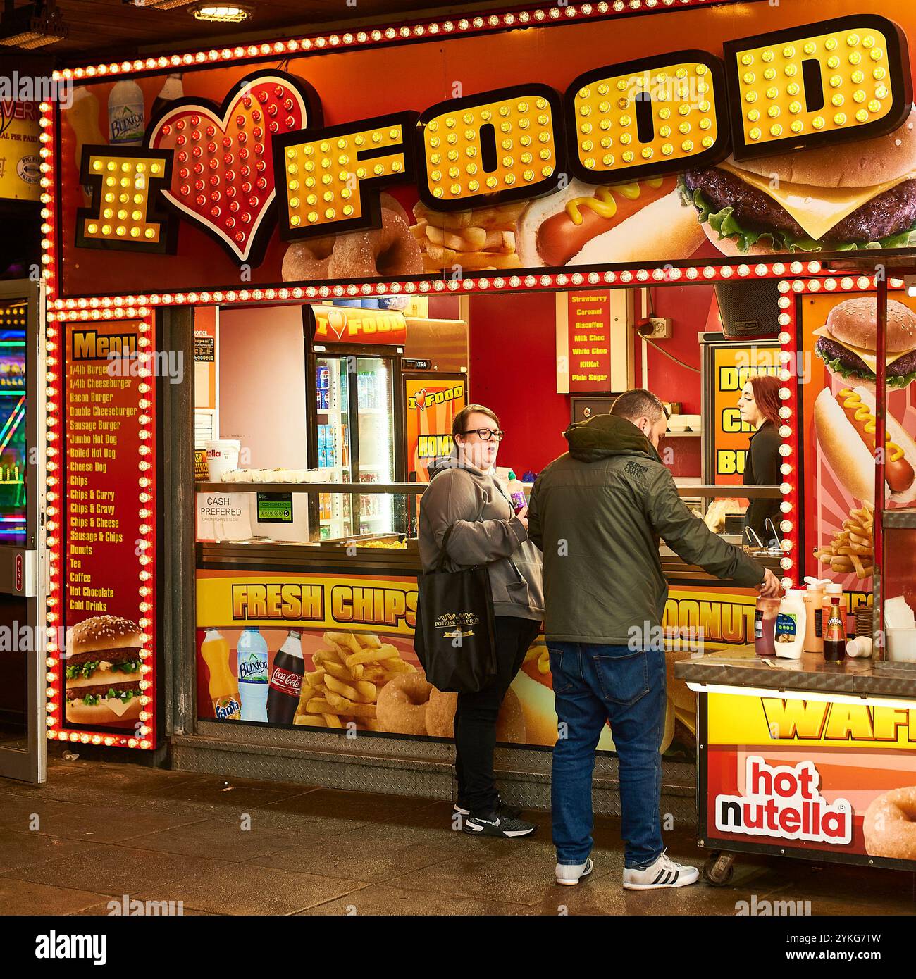 Fast food love hi-res stock photography and images - Alamy