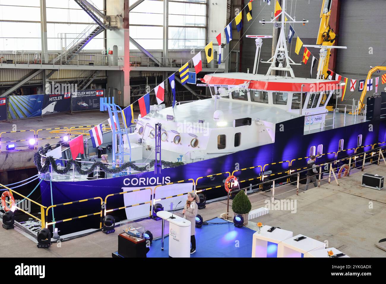 18 November 2024, Schleswig-Holstein, Lauenburg: The Scientific Director of the Helmholtz ...