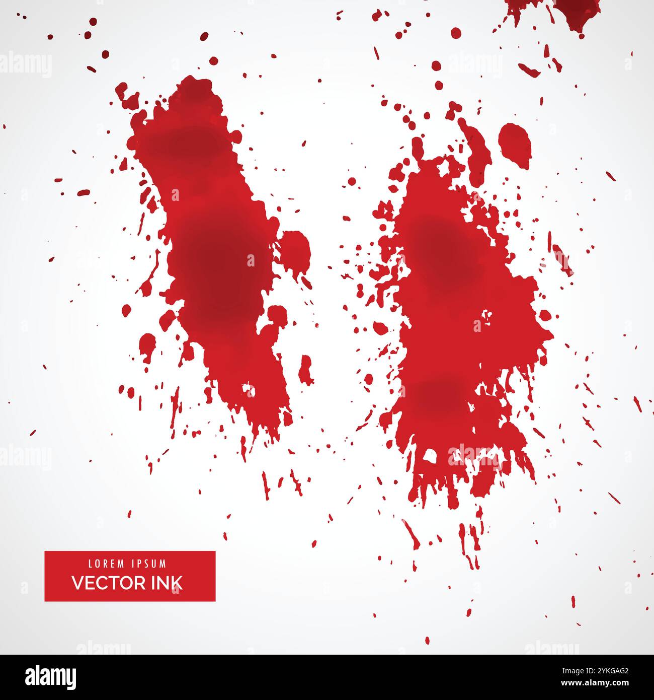 Watercolor red spot on Stock Vector Images - Alamy