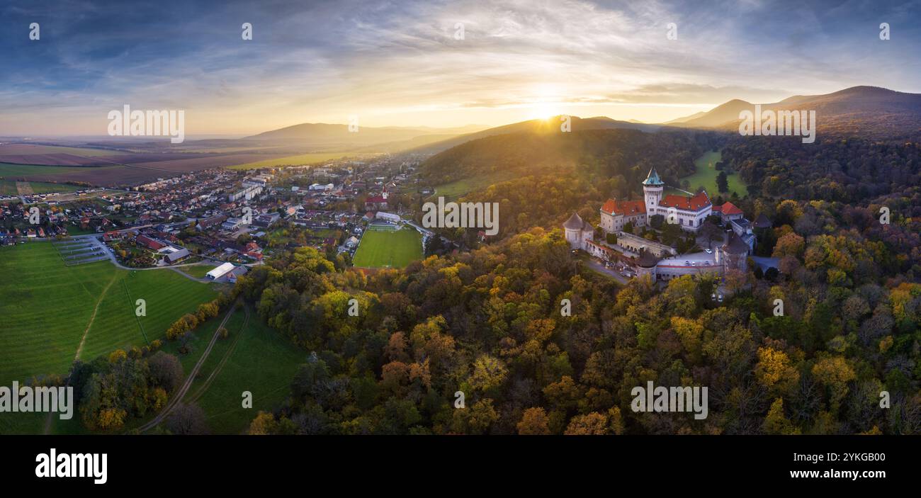 Panorama view smolenice castle hi-res stock photography and images - Alamy