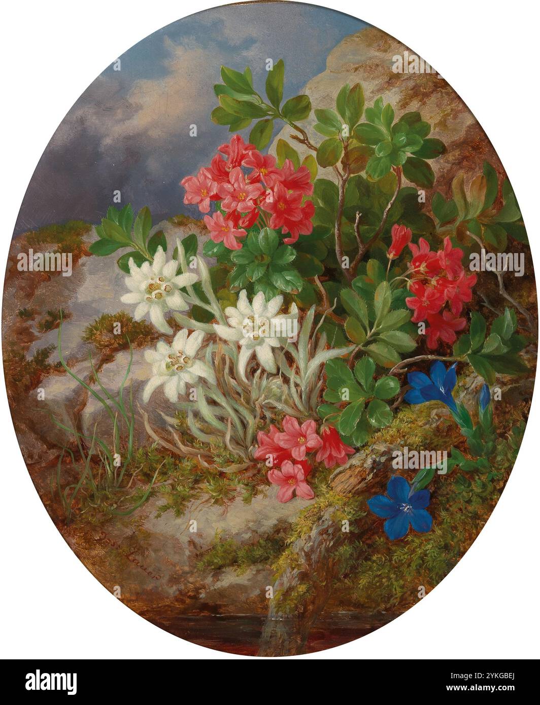 Biedermeier painting hi-res stock photography and images - Alamy