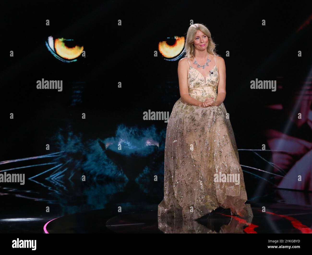 Rome, Rai studios ex Dear, TV show "Belve". In the photo: Flavia Vento ...