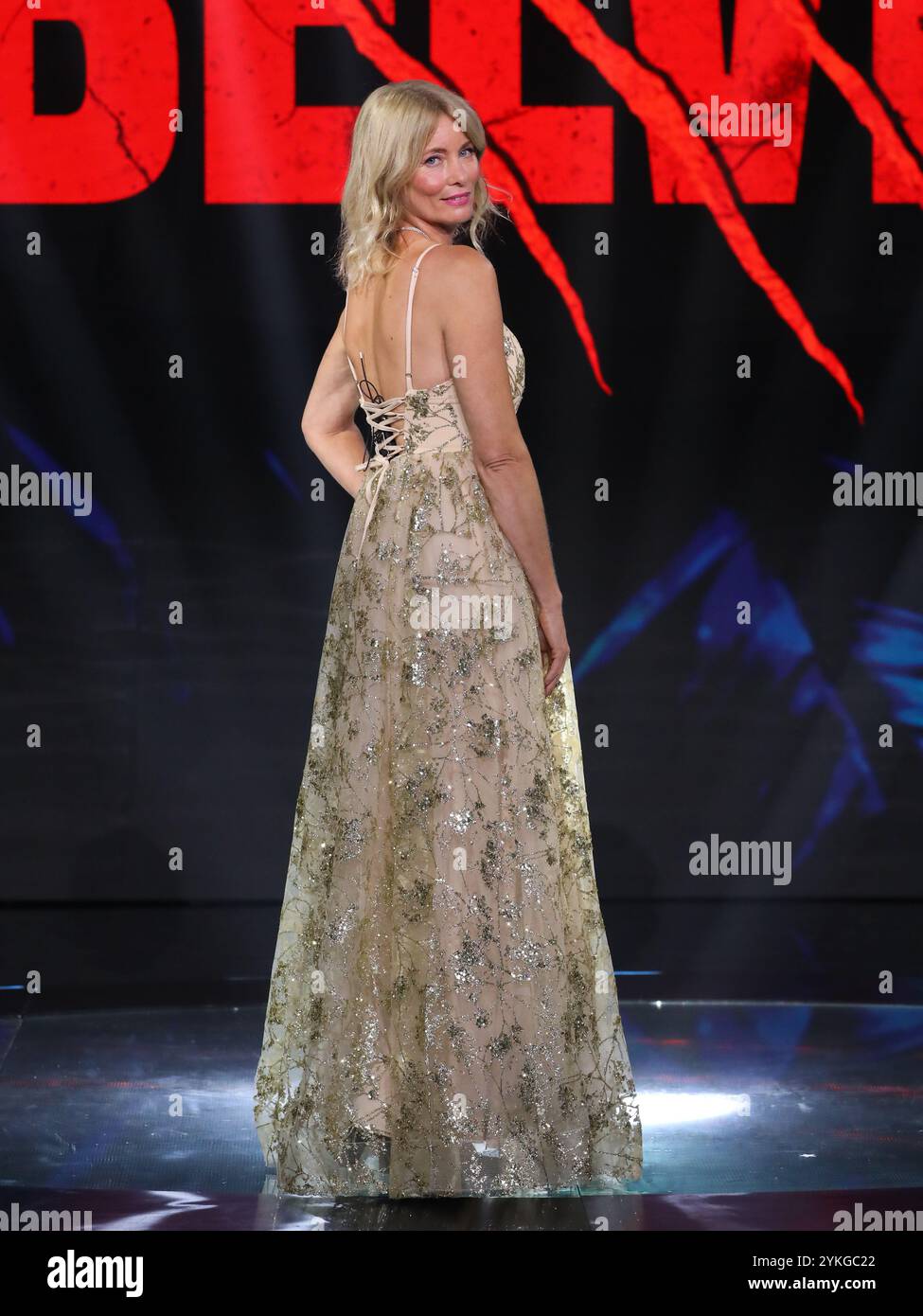 Rome, Rai studios ex Dear, TV show "Belve". In the photo: Flavia Vento ...